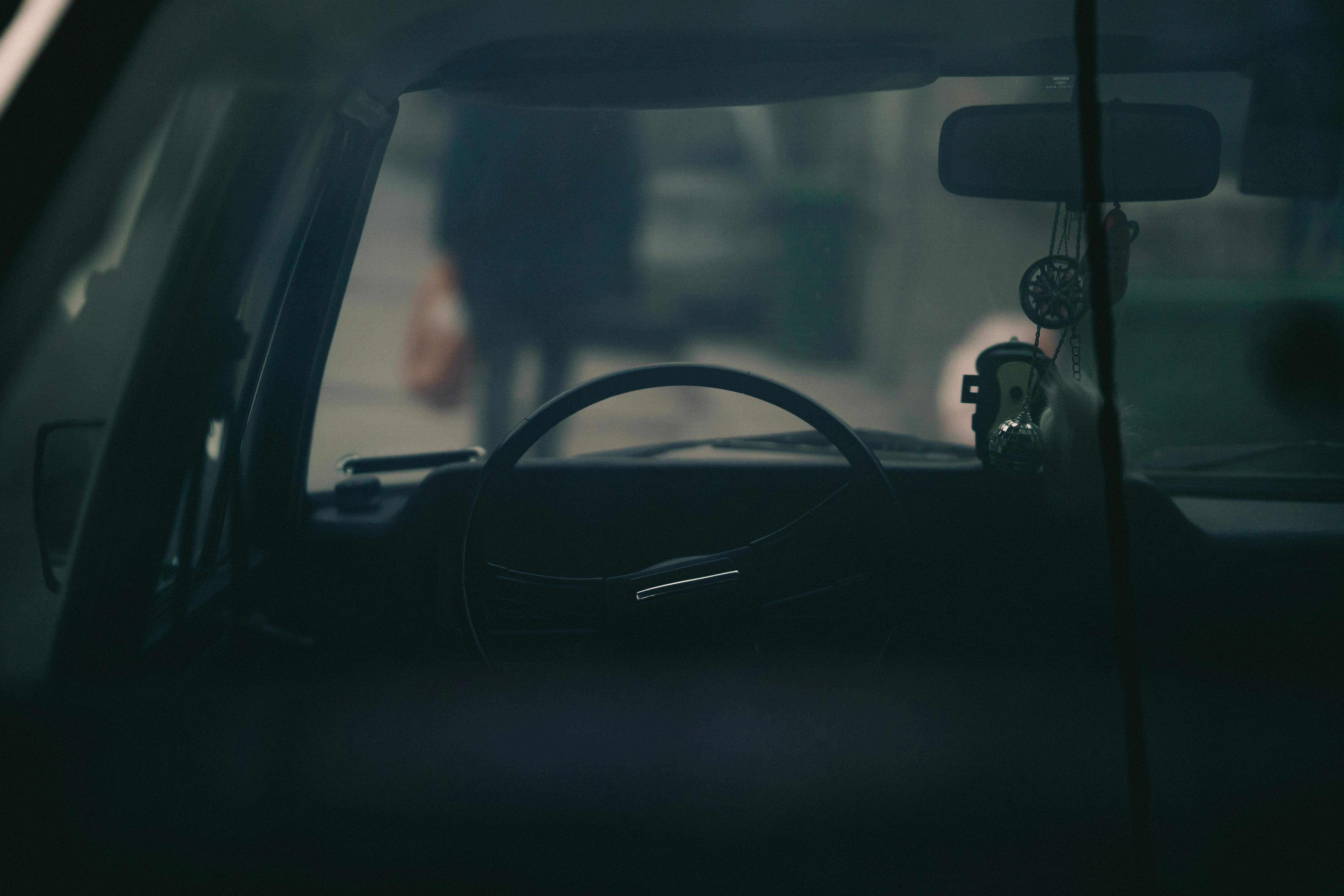 Car Interior Photographed from the Outside · Free Stock Photo