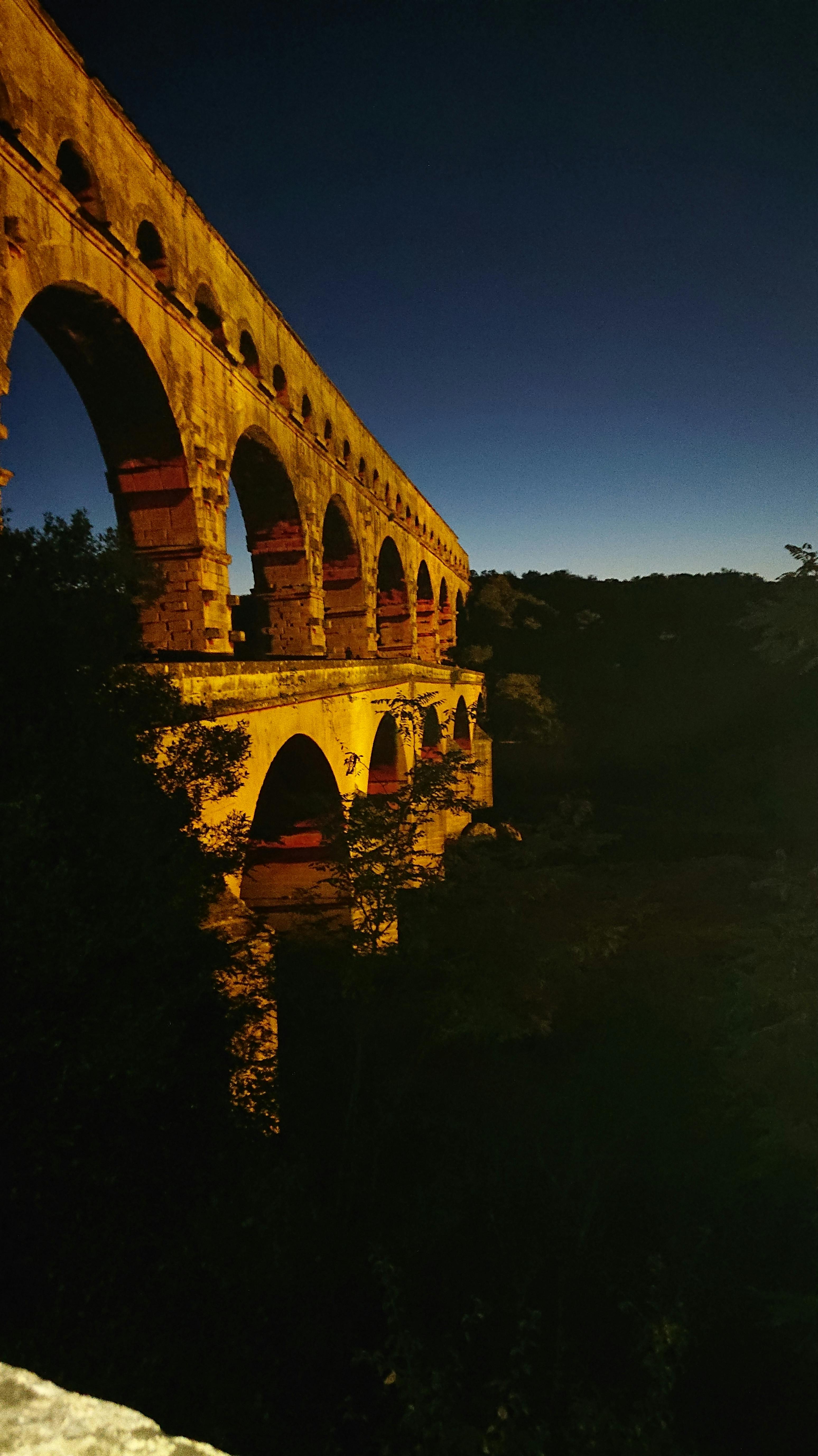 Ancient Roman Aqueduct Bridge · Free Stock Photo