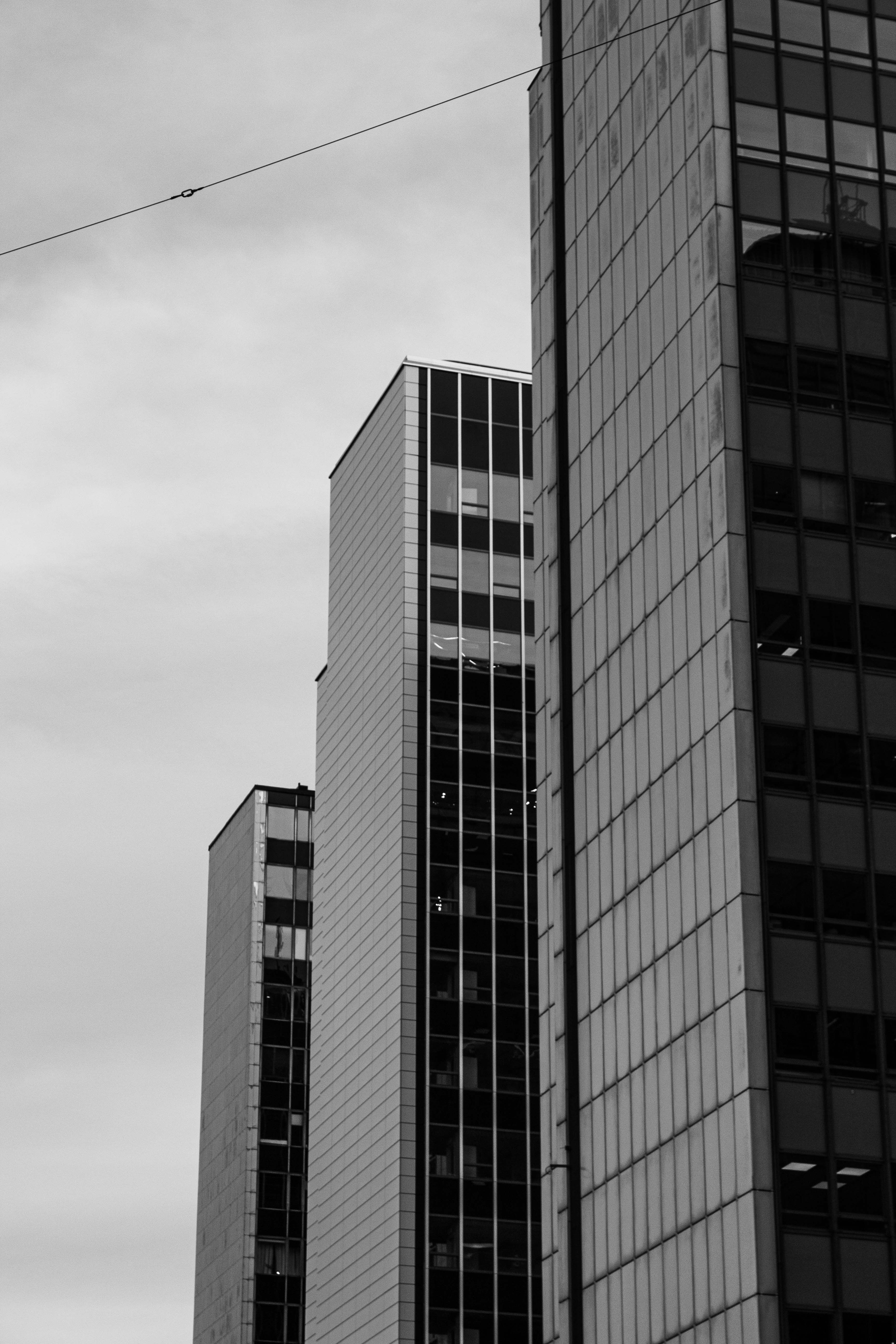 Modern Skyscraper on Sky Background · Free Stock Photo