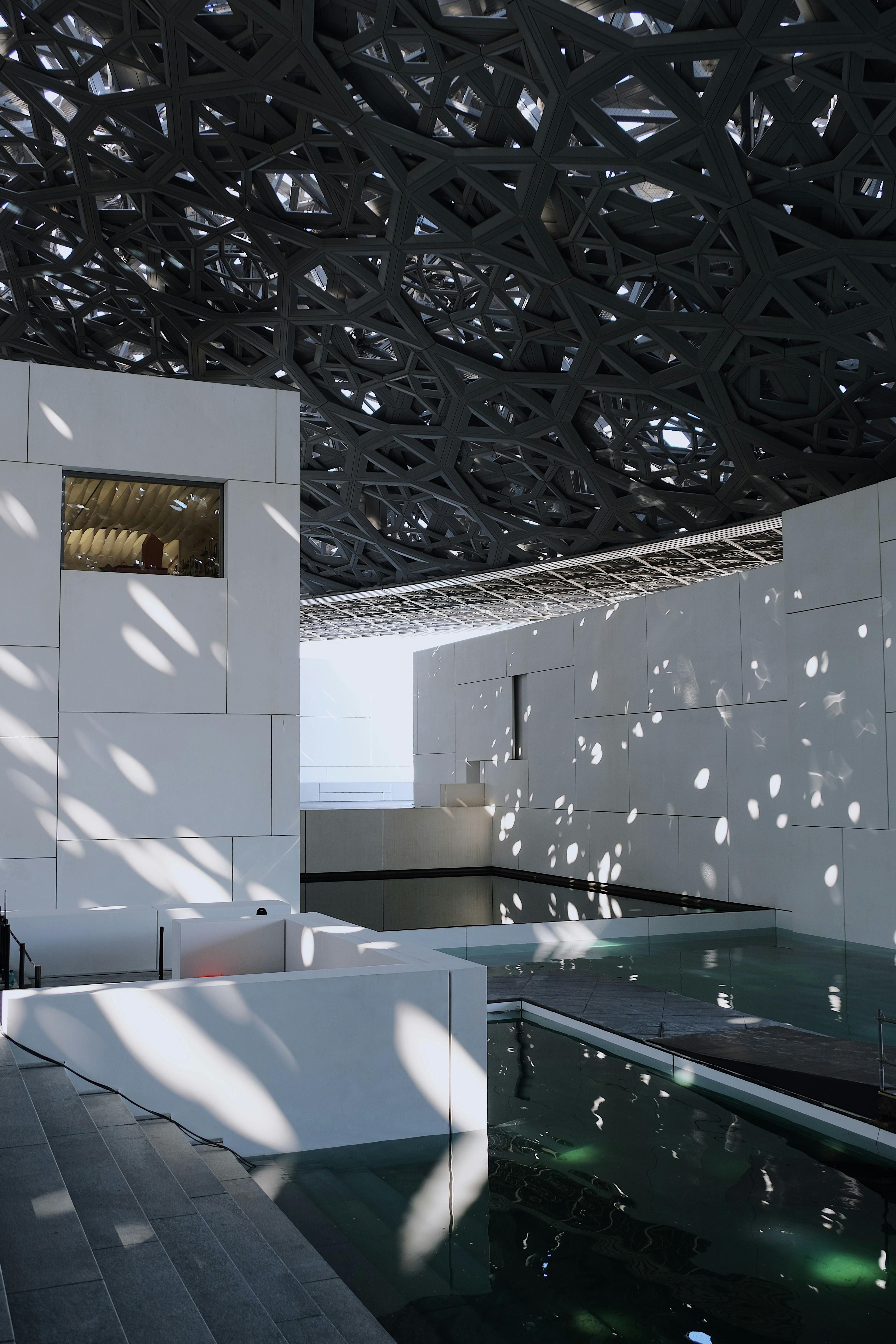 Interior of the Louvre in Abu Dhabi, United Arab Emirates · Free Stock ...