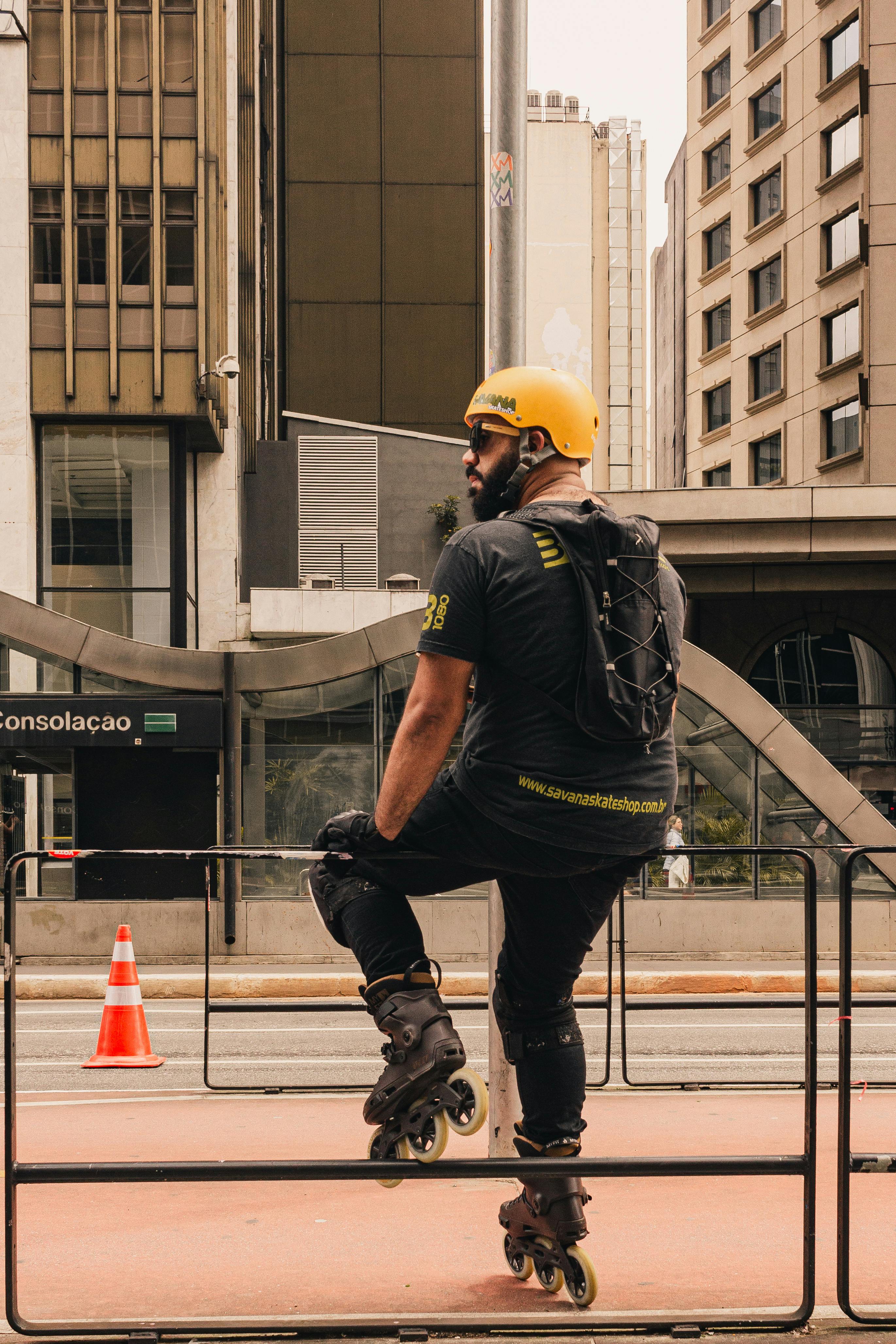 Man on Roller Skates · Free Stock Photo