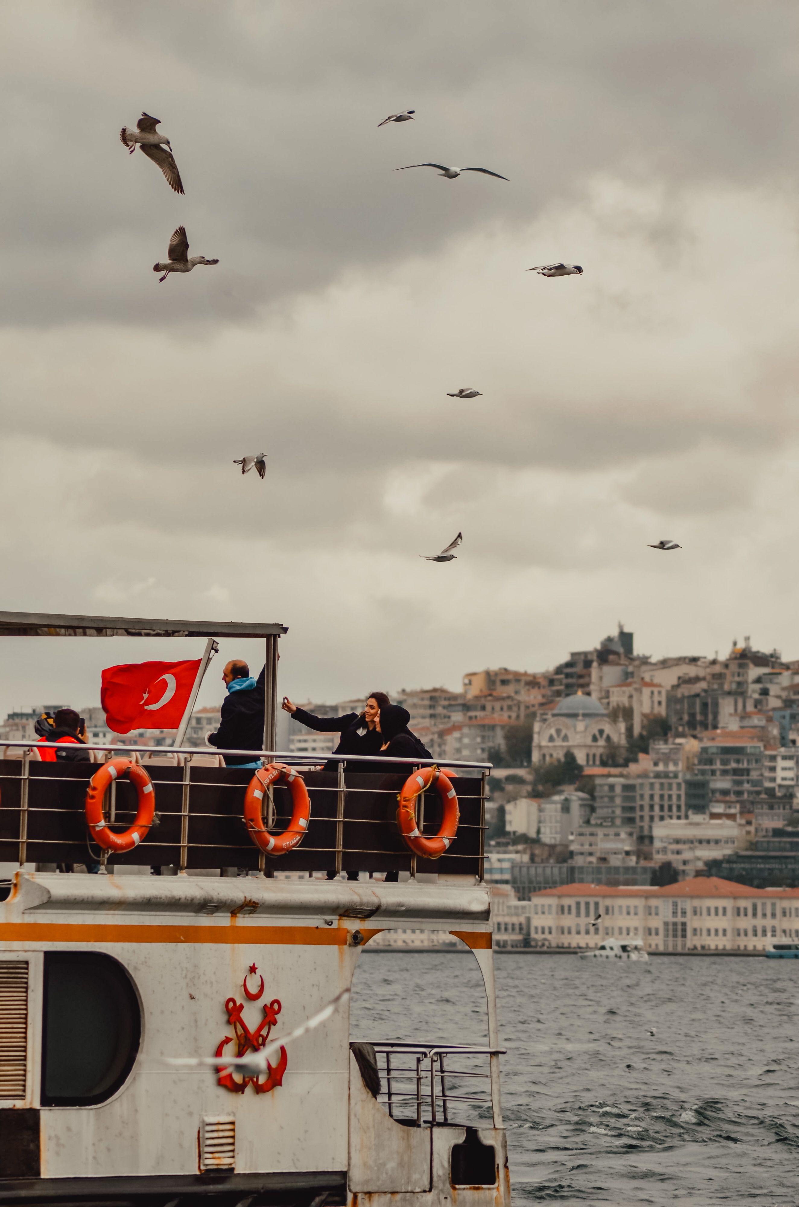 Person inside a Ferry Boat · Free Stock Photo