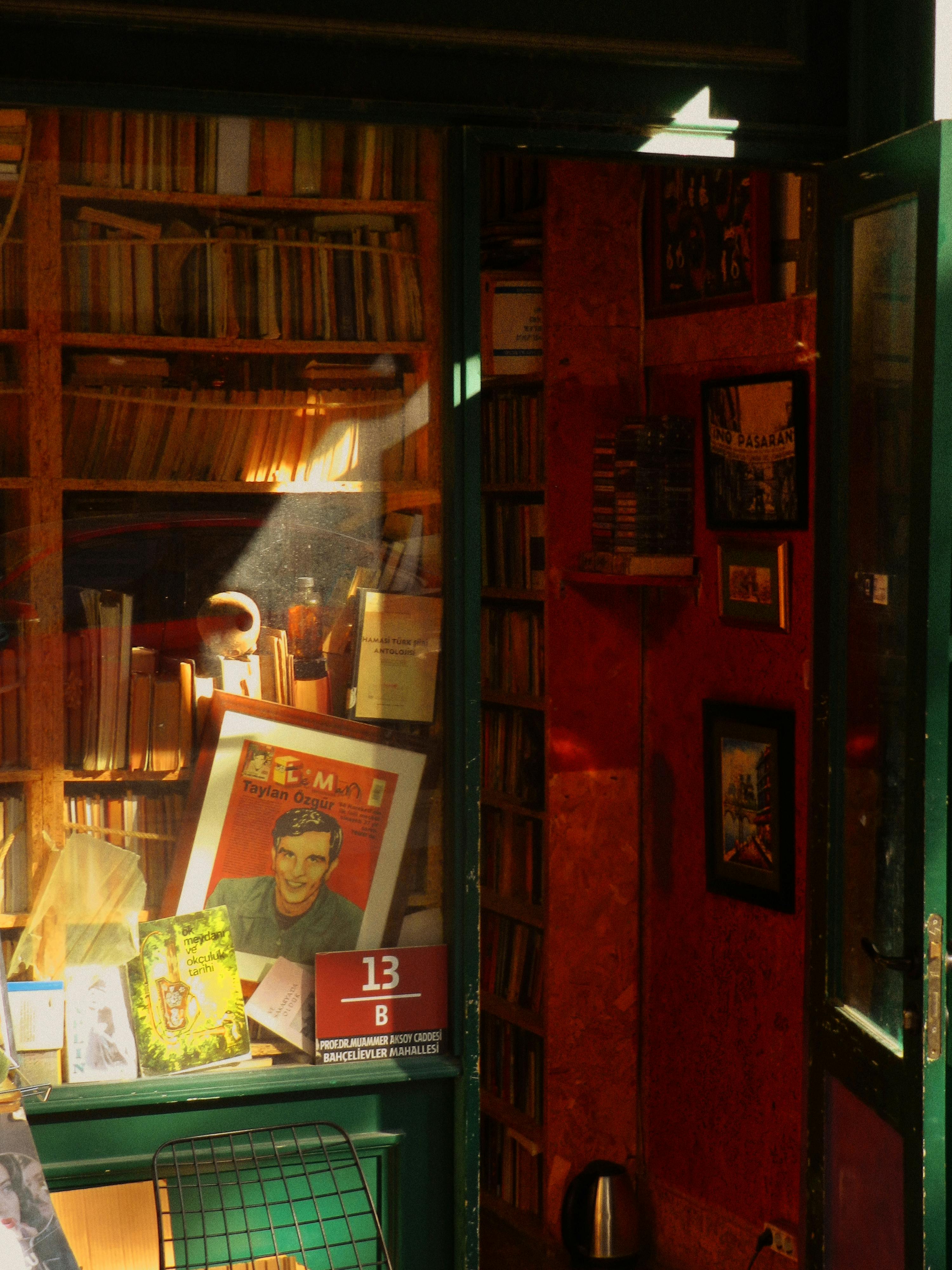Display Window of a Book Store · Free Stock Photo