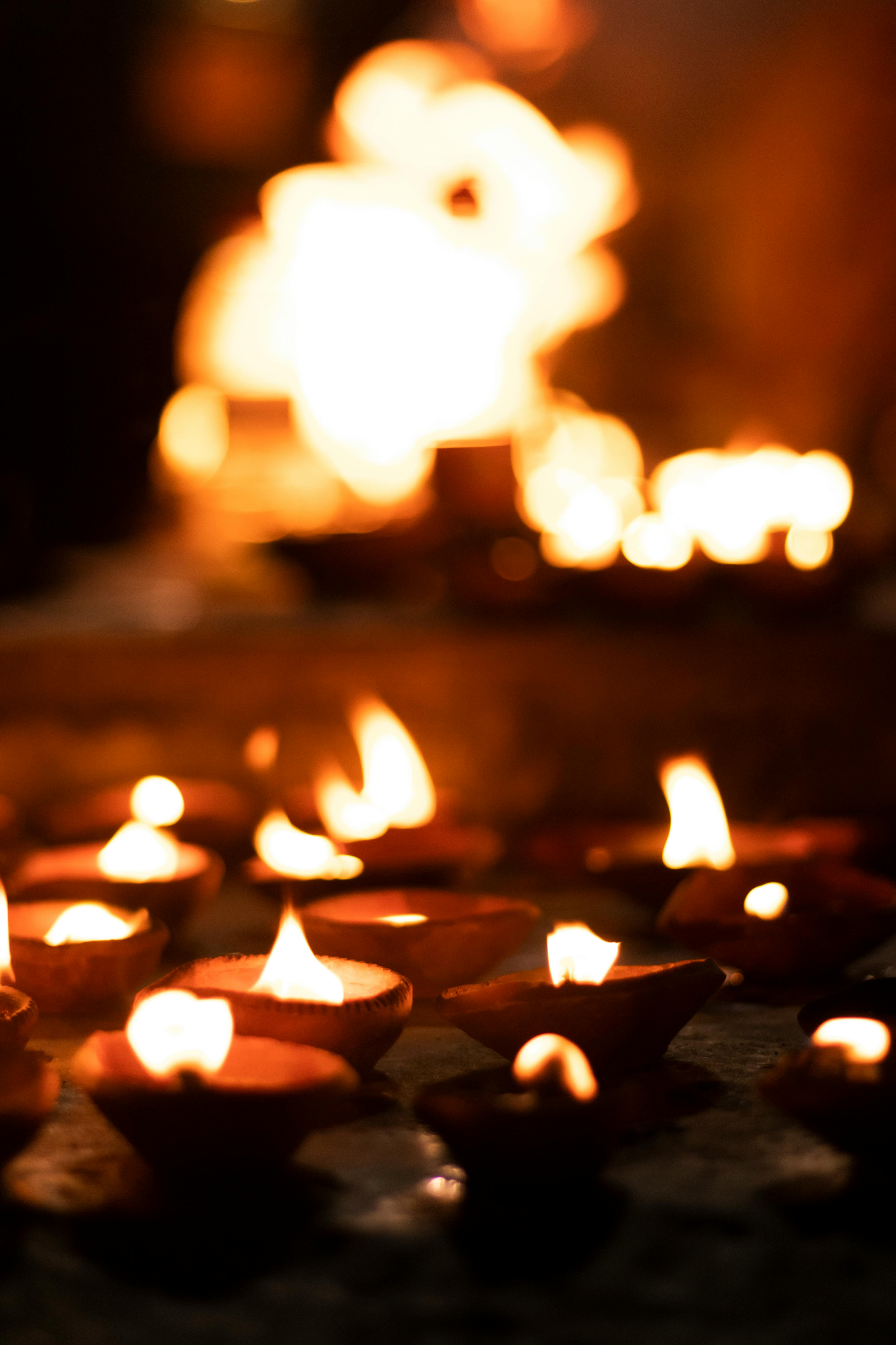 Person carrying a Lighted Candle · Free Stock Photo