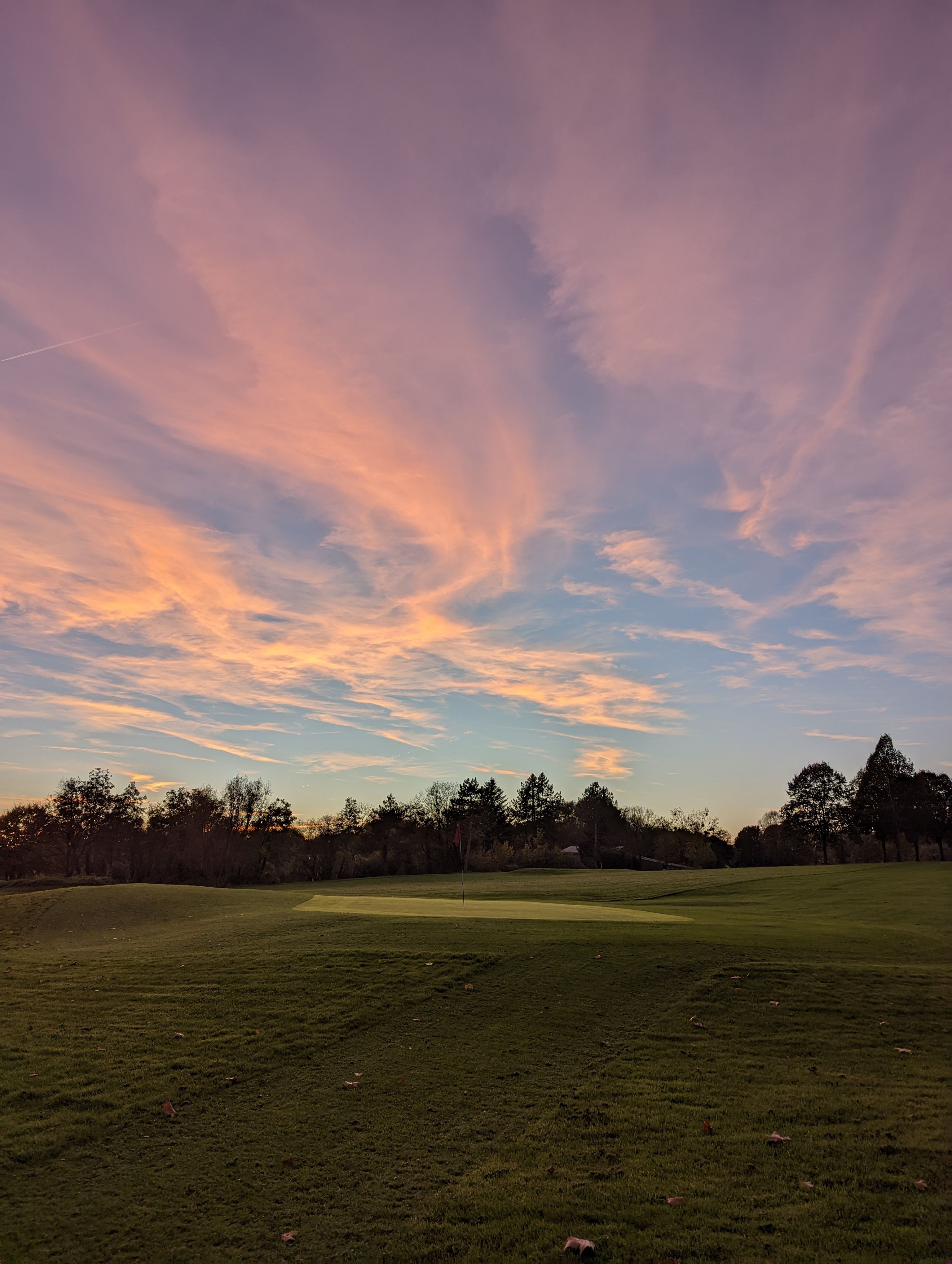 A Field during a Twilight · Free Stock Photo