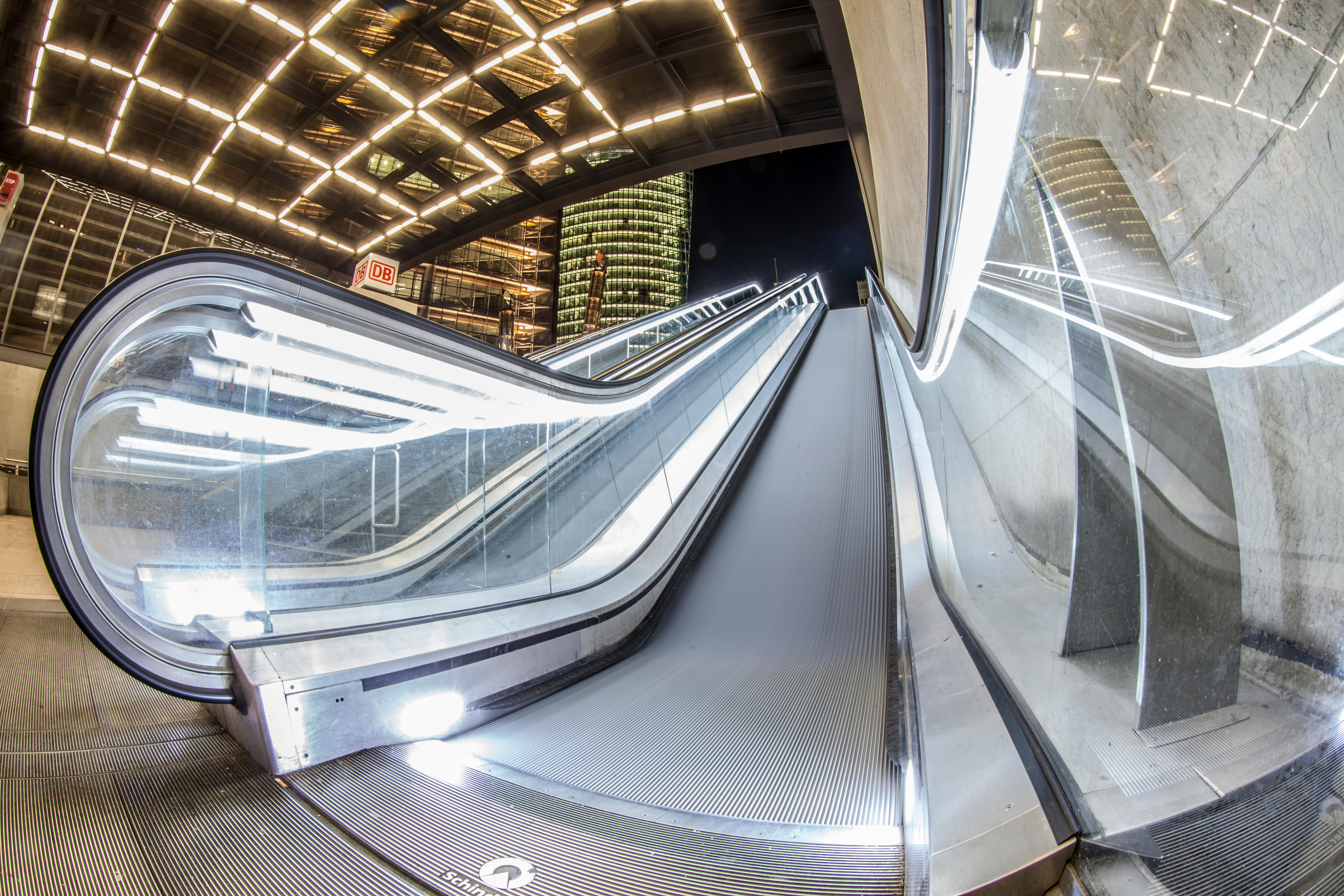 Time Lapse Photography of Escalator · Free Stock Photo