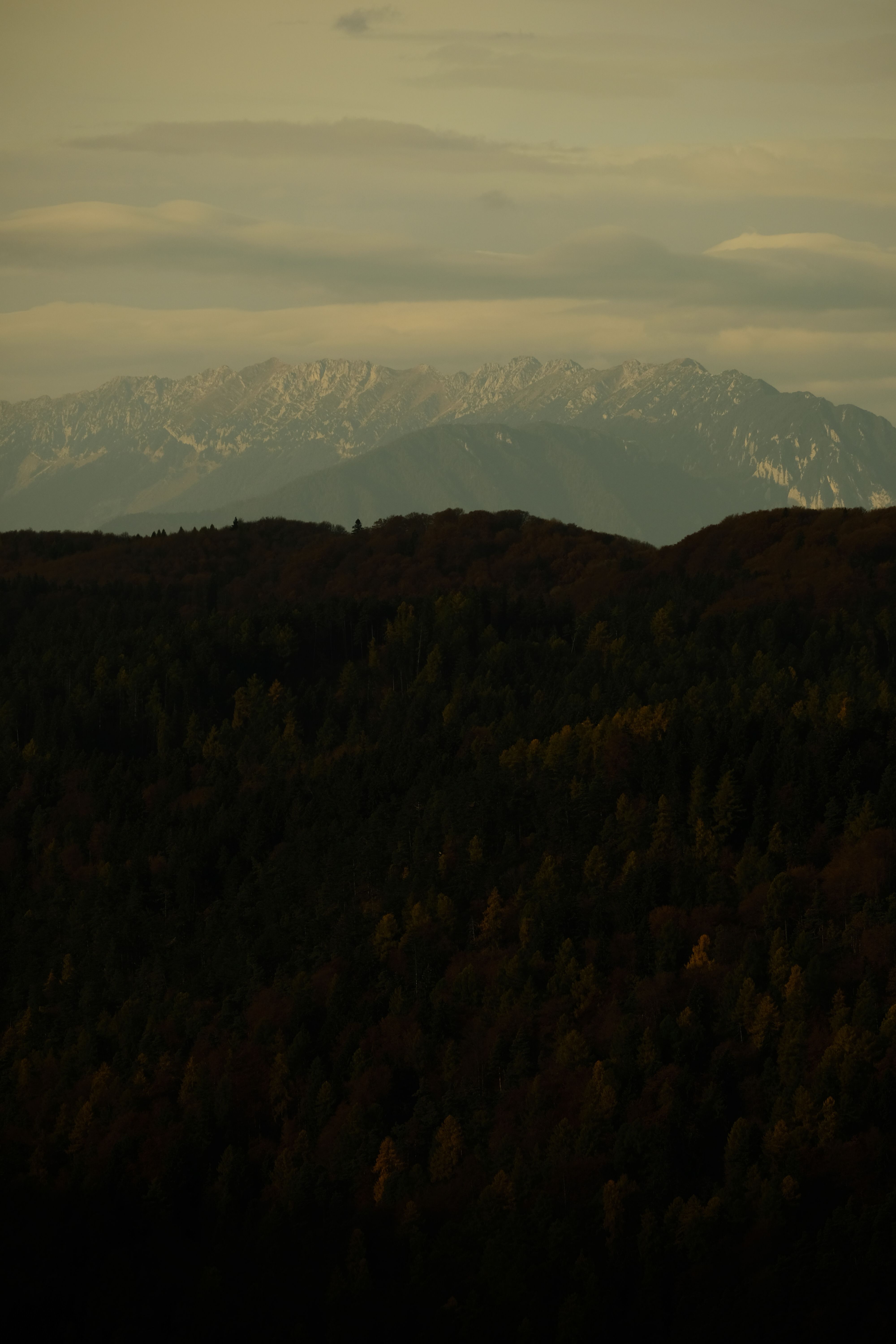 Aerial View of Mountains and Hills · Free Stock Photo