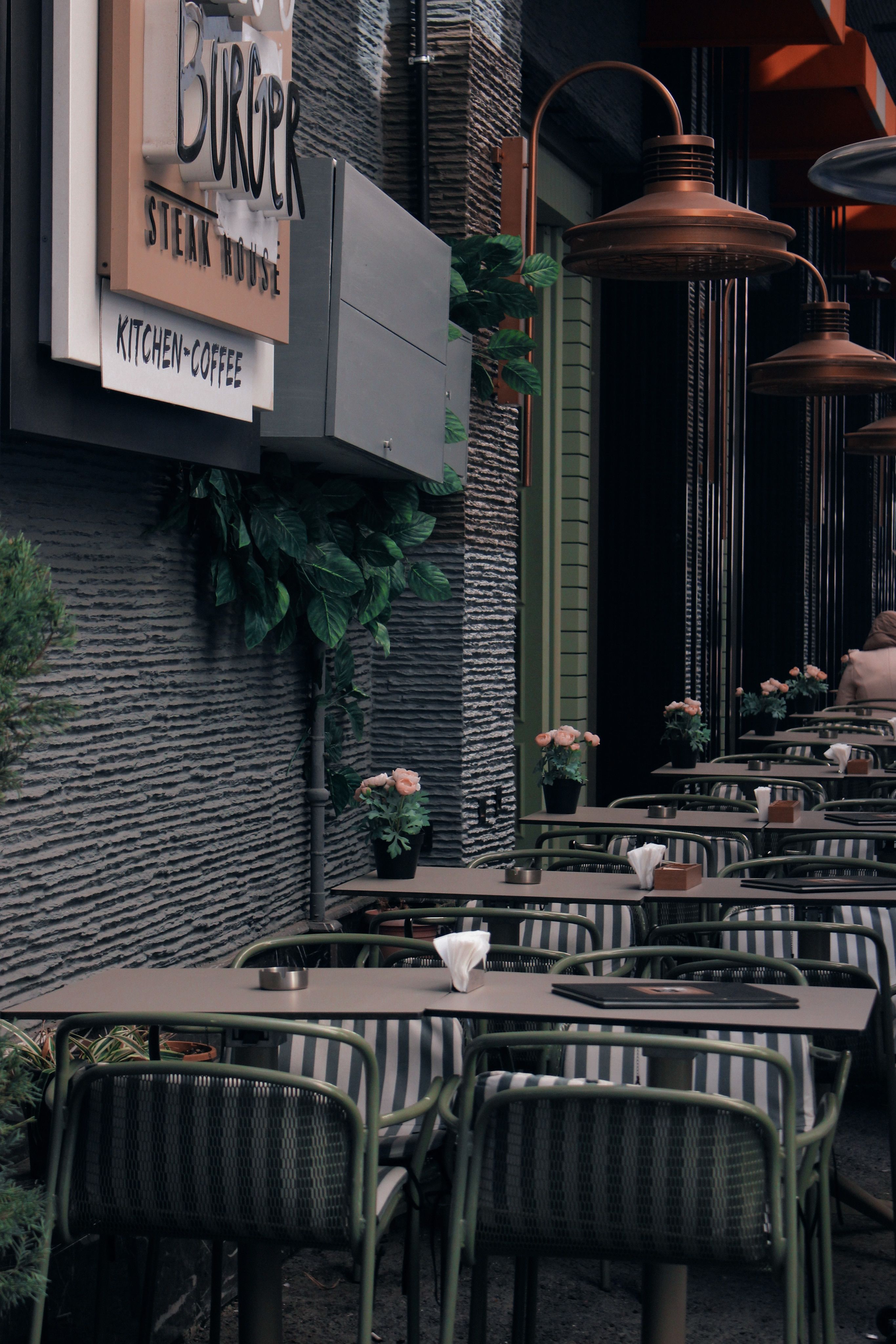 Tables and Chairs in a Cafe · Free Stock Photo