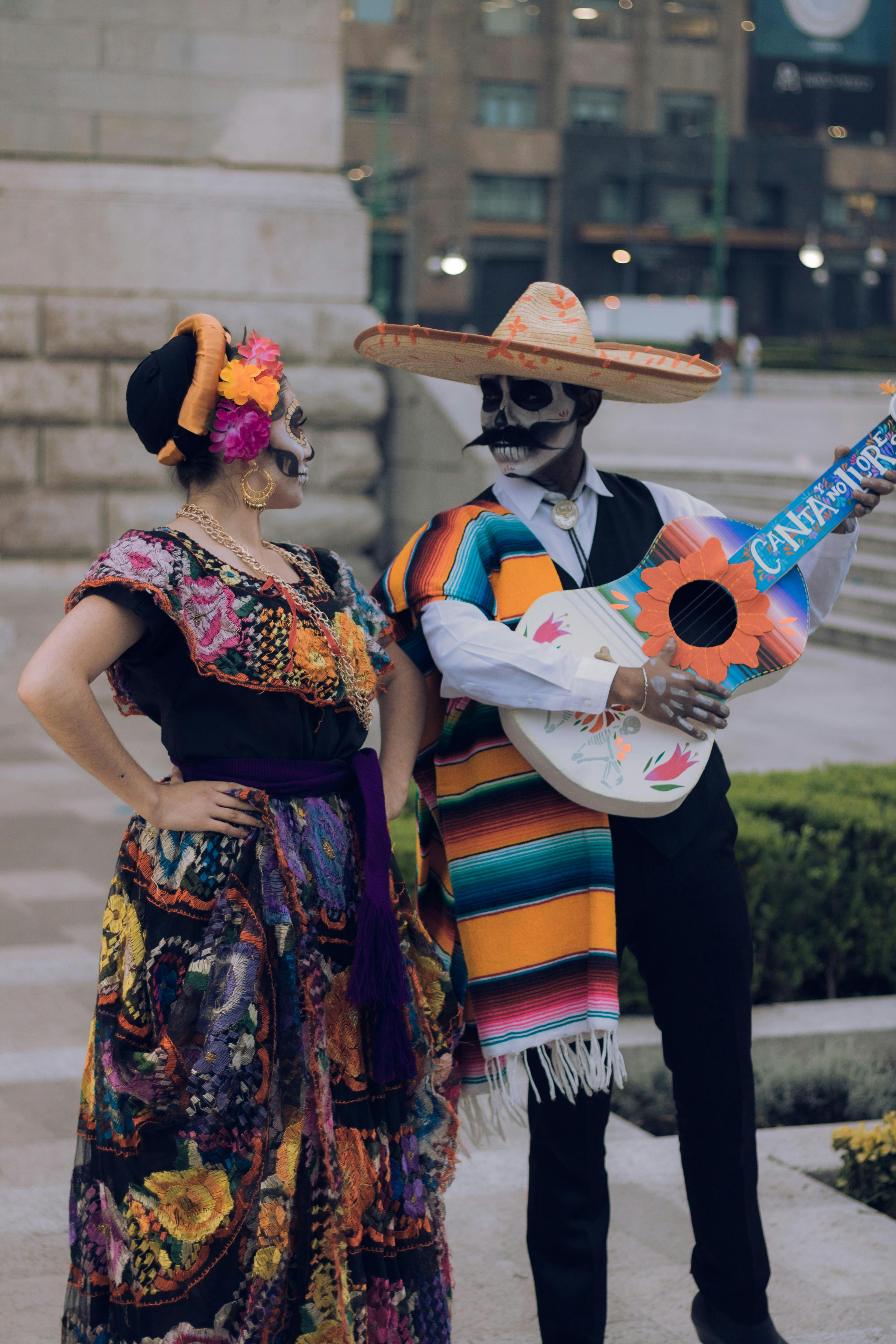 Performer on Day of the Dead · Free Stock Photo