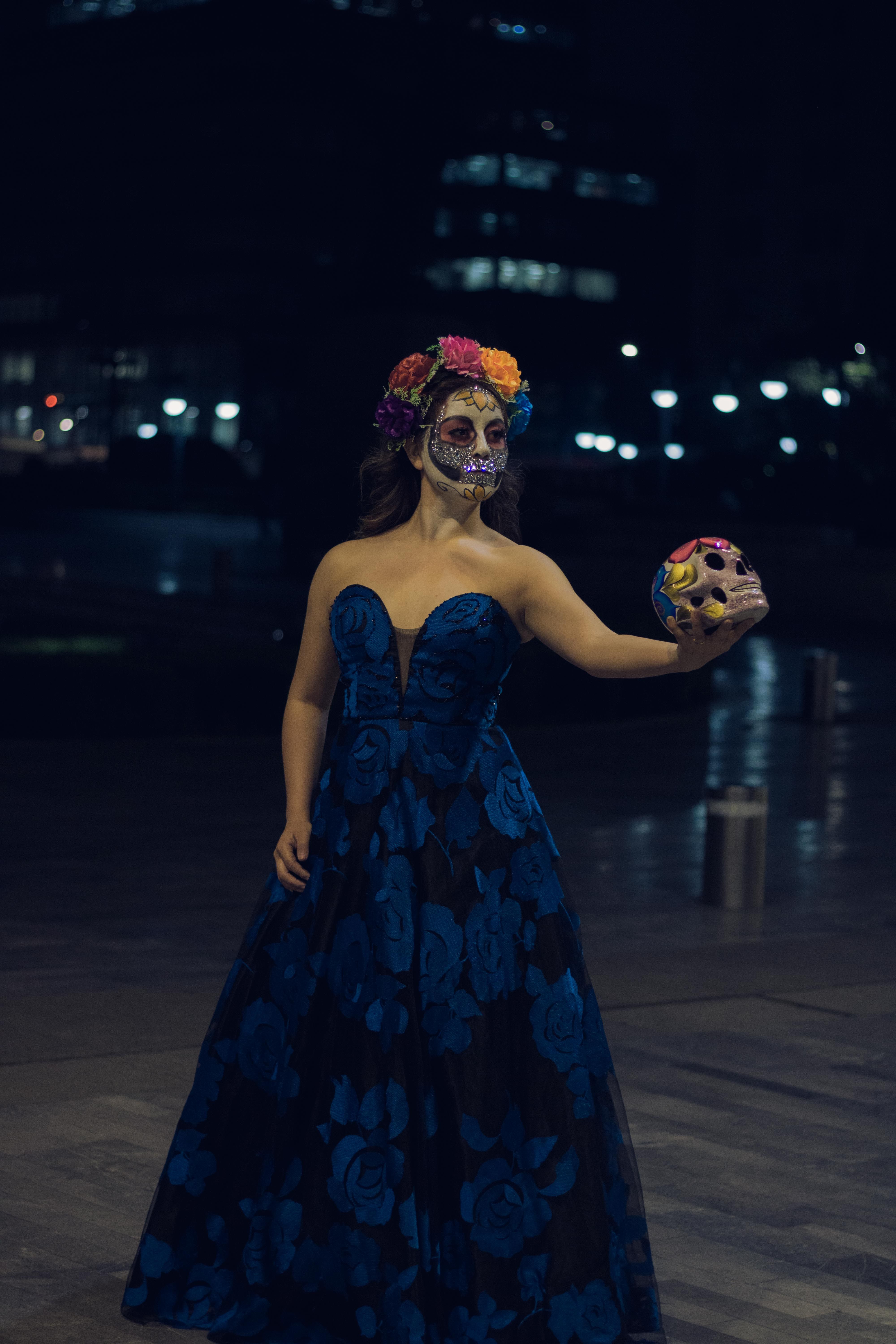 Personification of Mystic Dead Catrina in Mexican Folklore · Free Stock ...