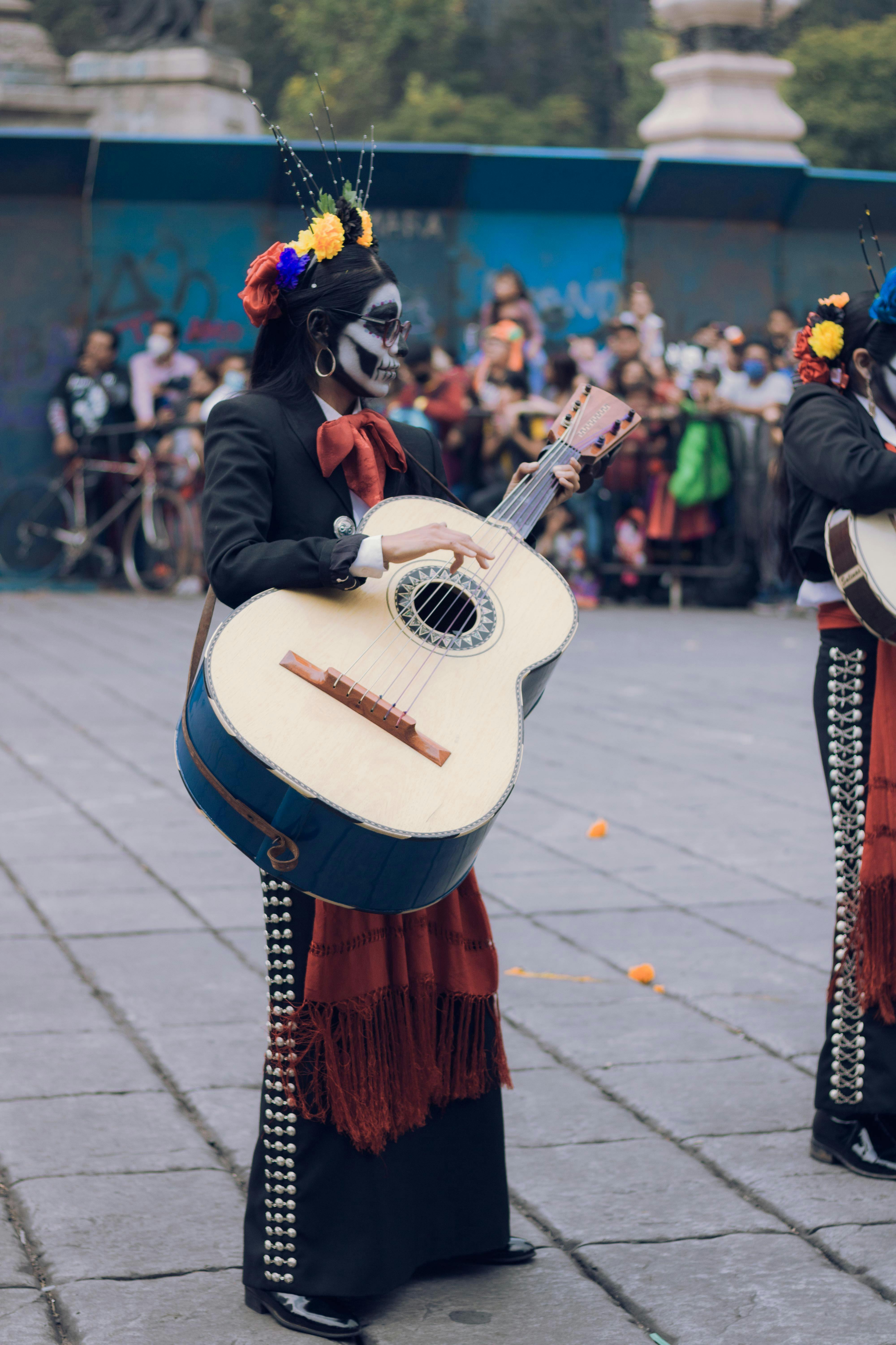 Man Wearing Costume on Parade · Free Stock Photo