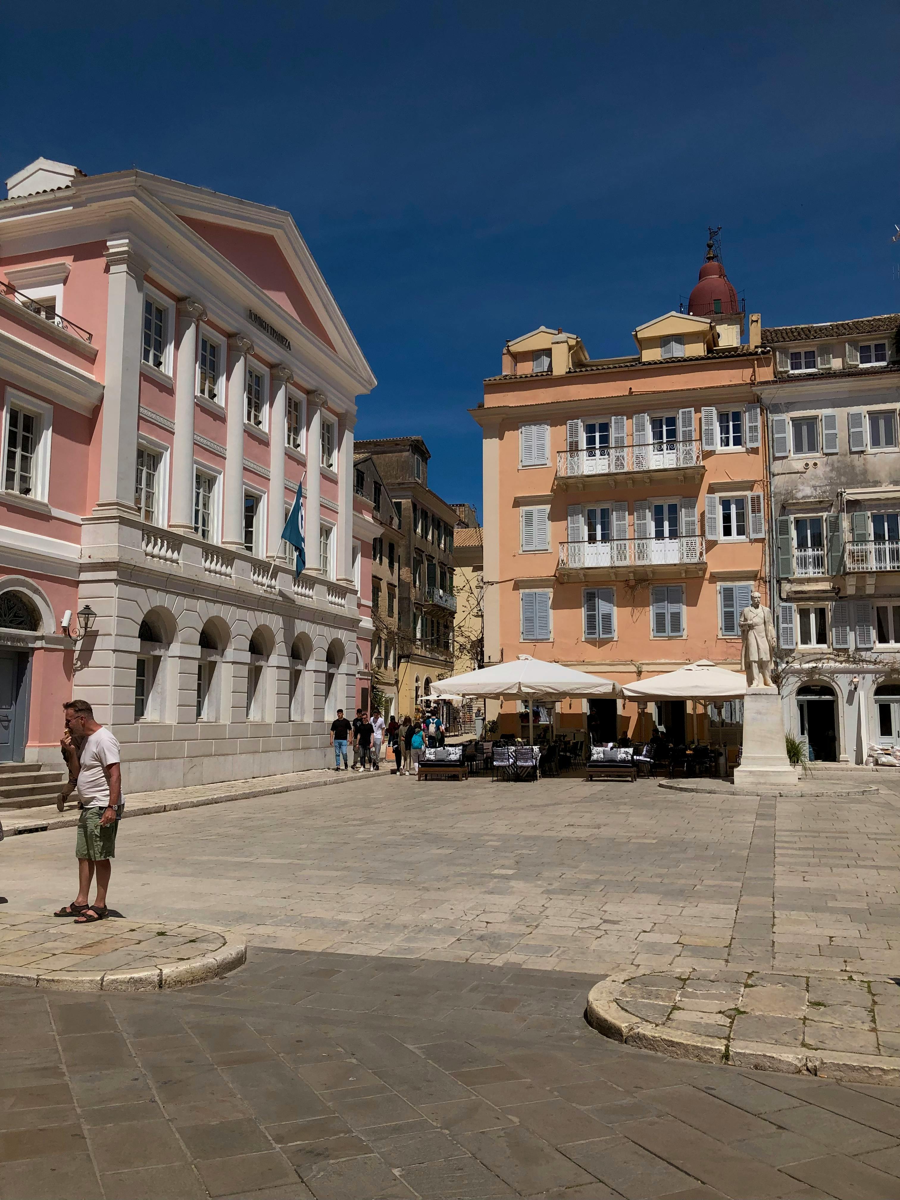 Corfu Old Town Square in Greece · Free Stock Photo