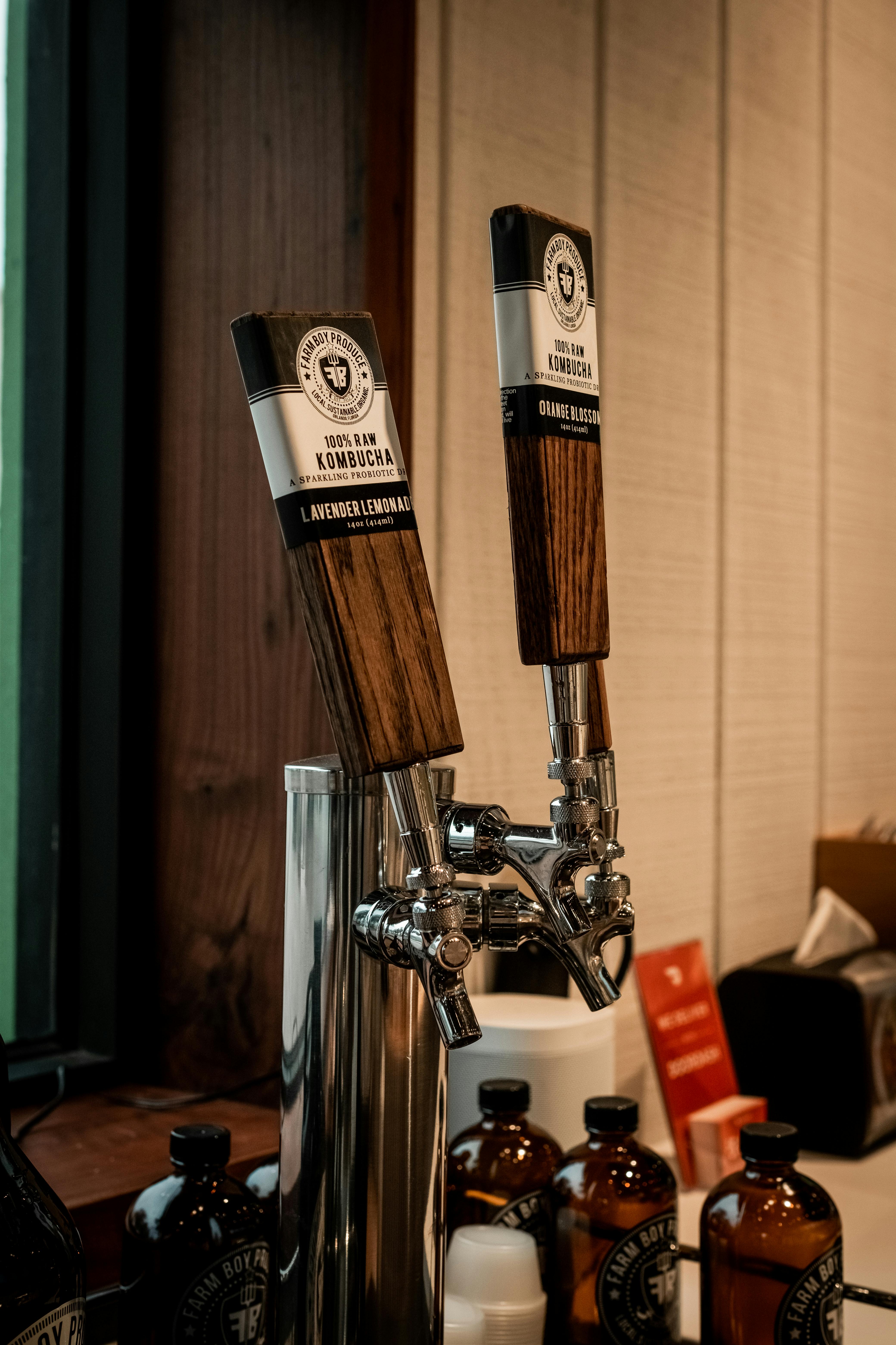 Close up of Beer Taps · Free Stock Photo