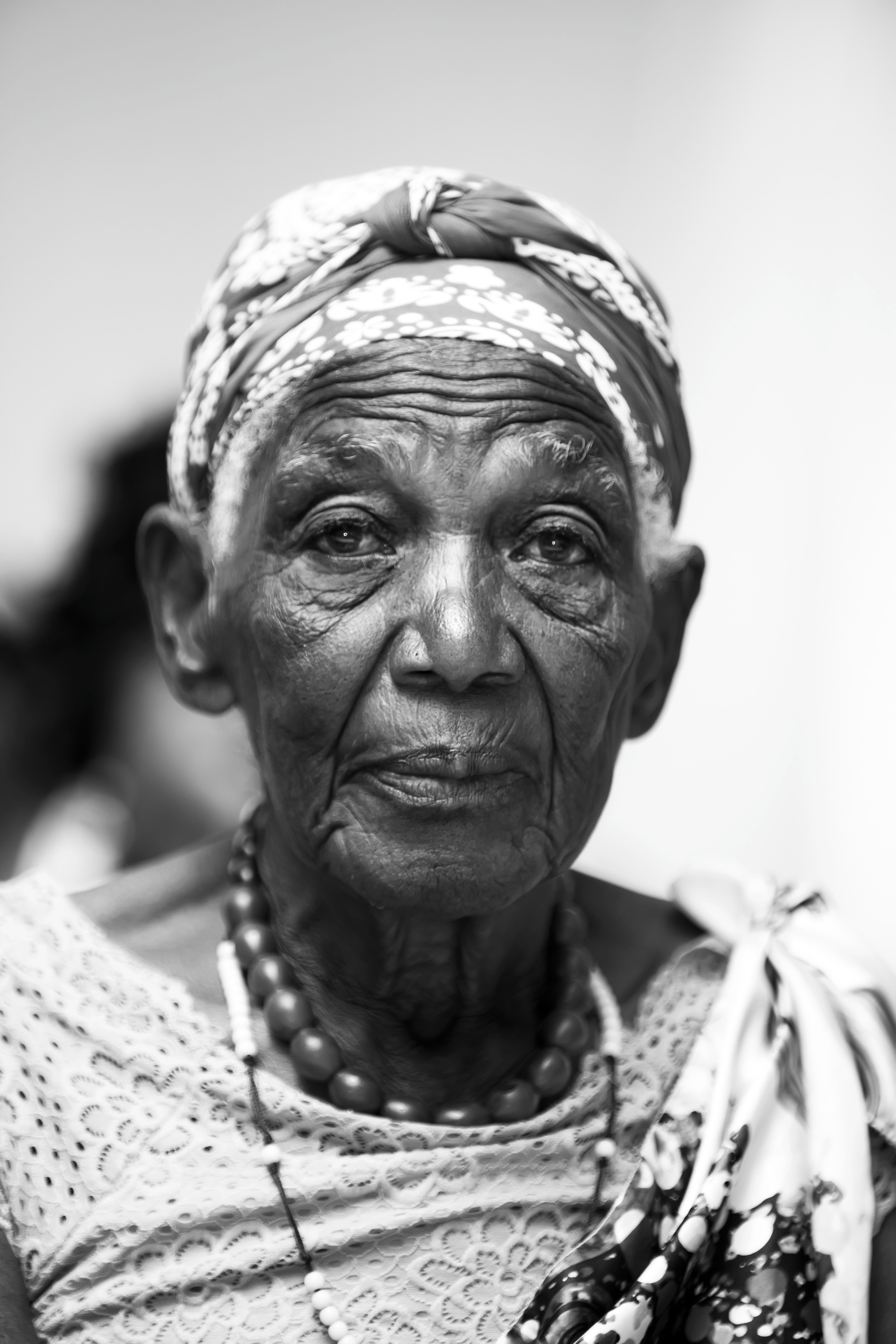 Portrait of Elderly Woman · Free Stock Photo