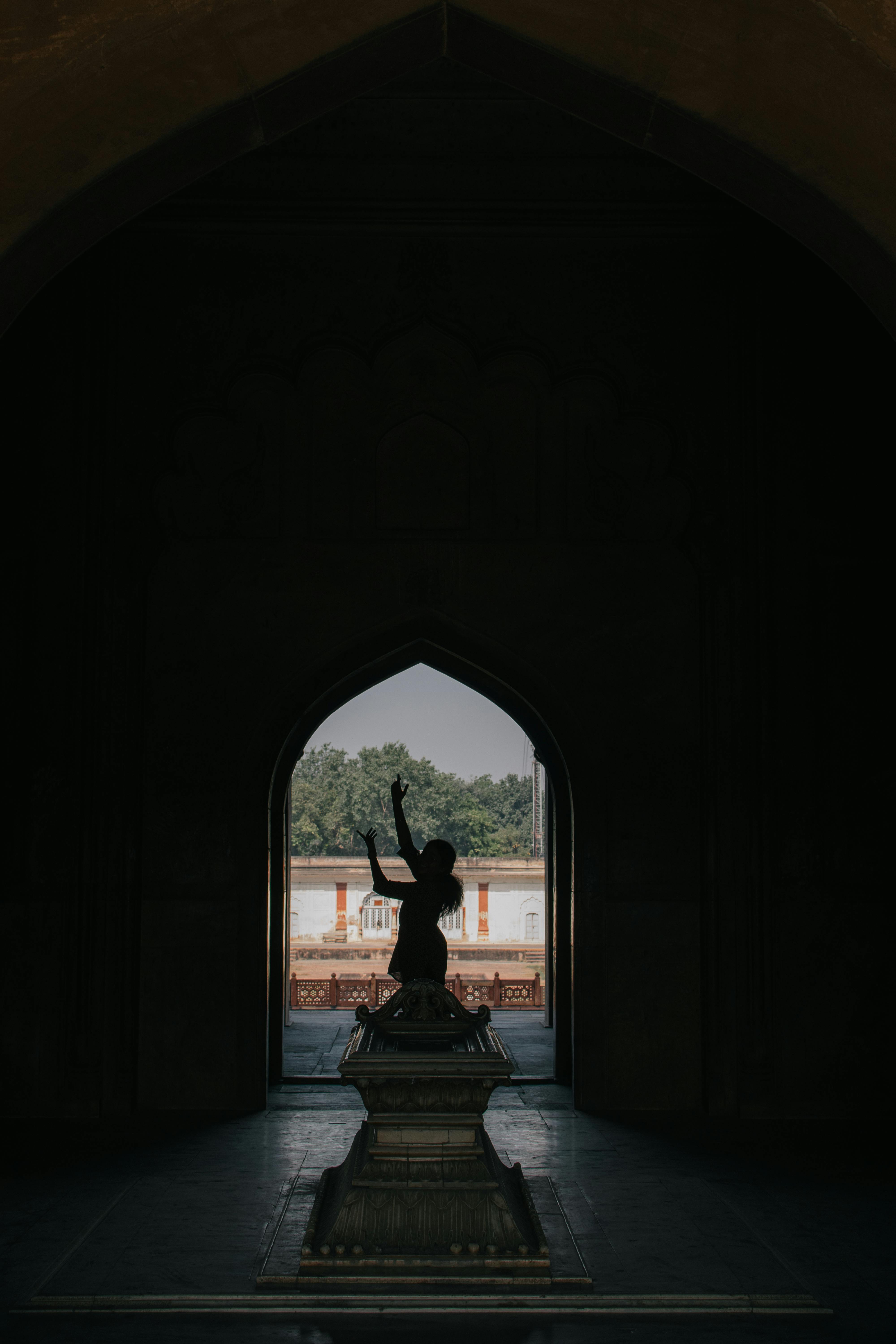 Man Praying in Mosque · Free Stock Photo