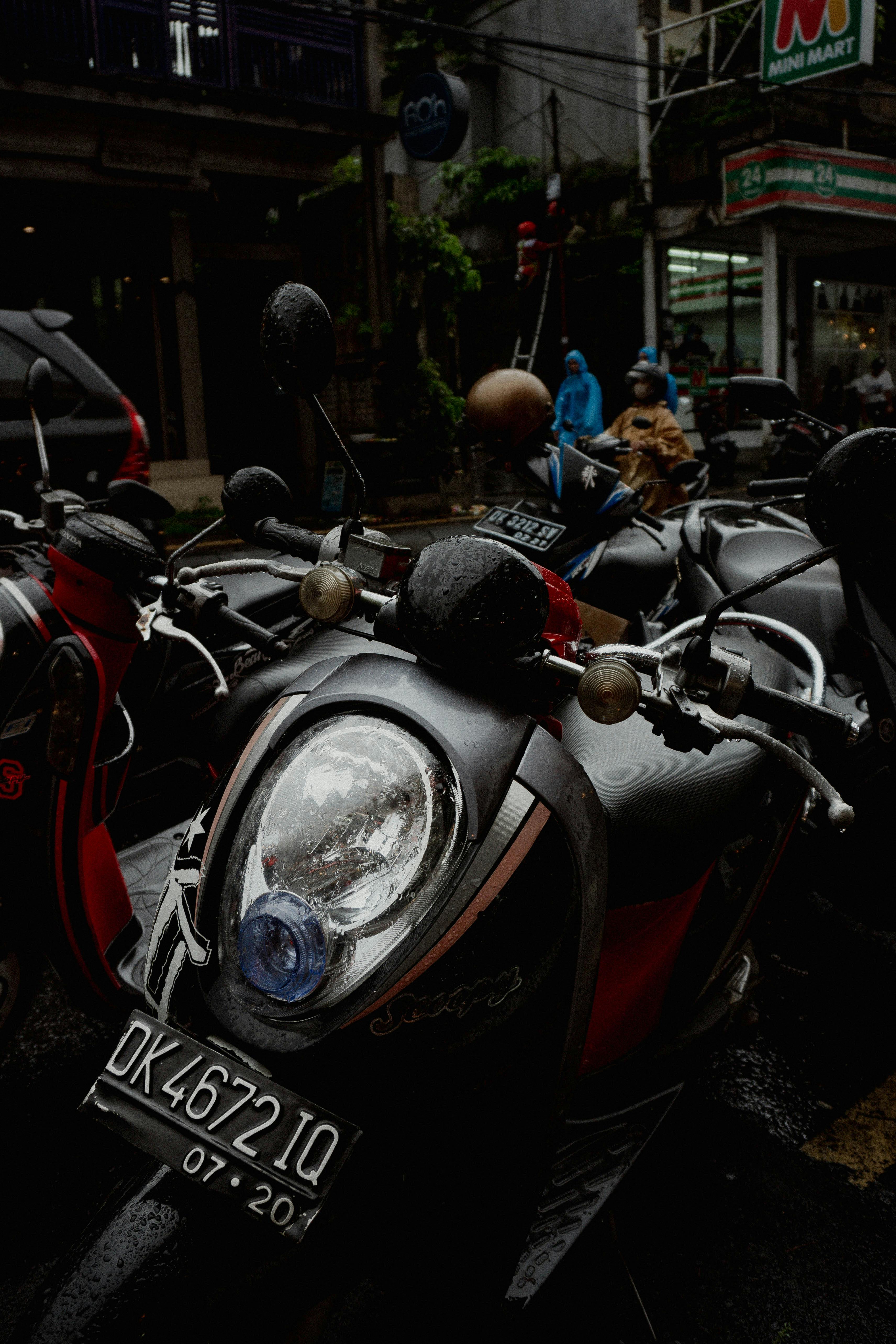Close-up of a Motorcycle · Free Stock Photo