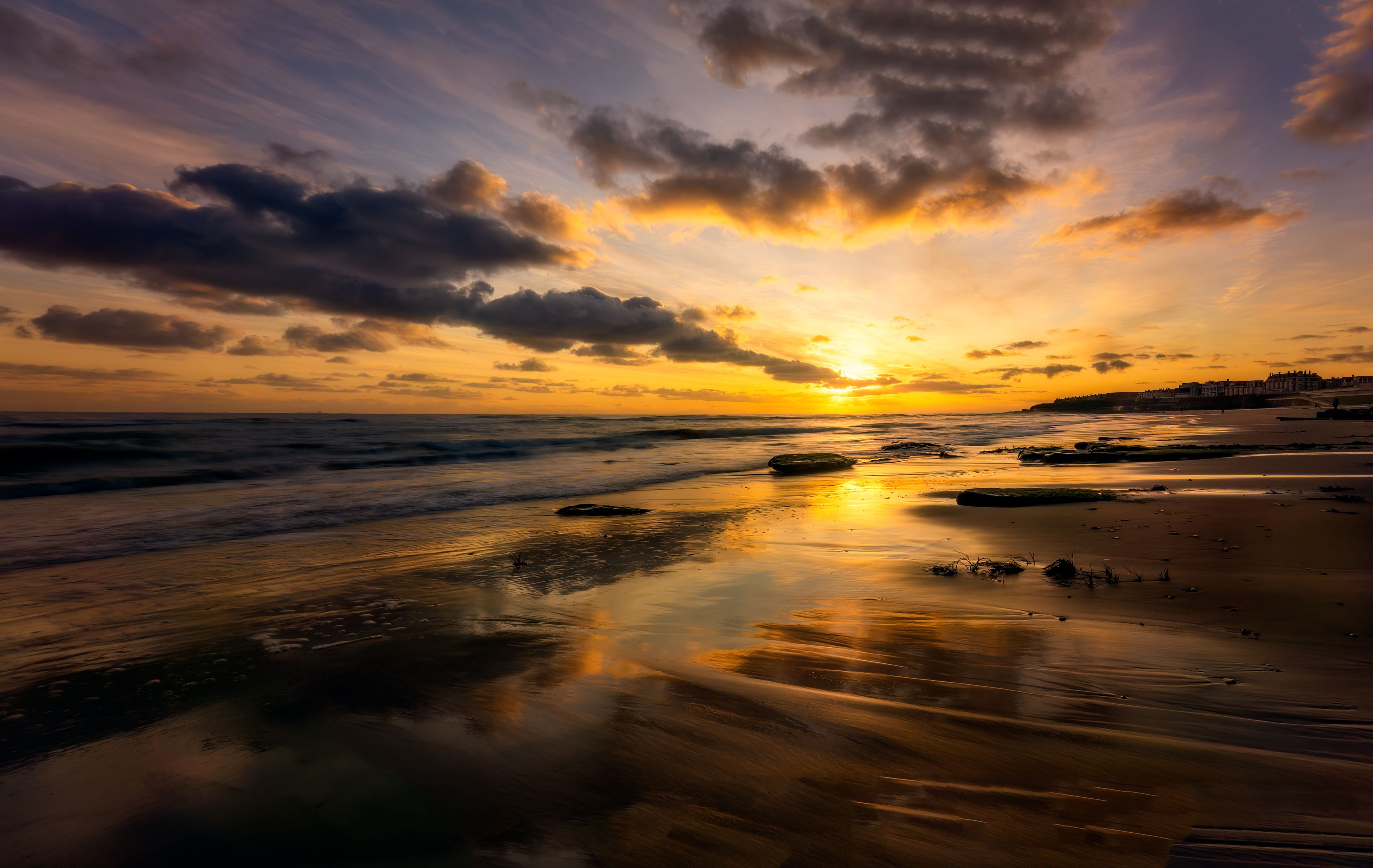 Magnificent Sea at Sunset · Free Stock Photo
