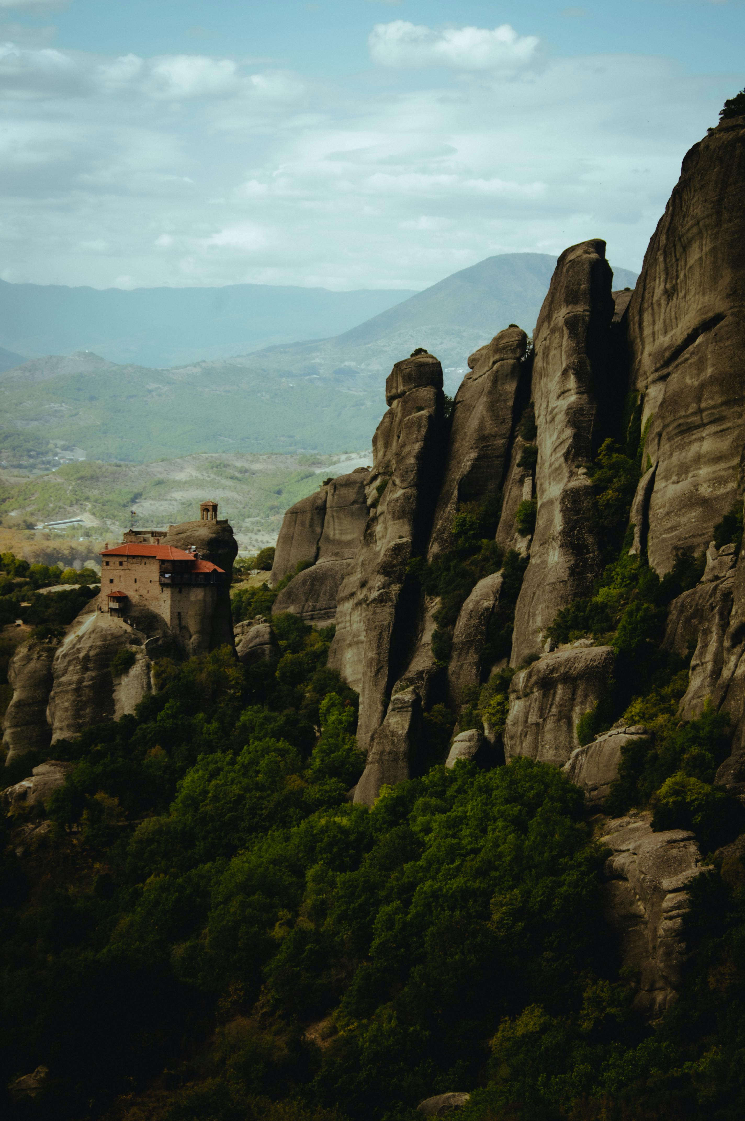 A Building in Mountains · Free Stock Photo
