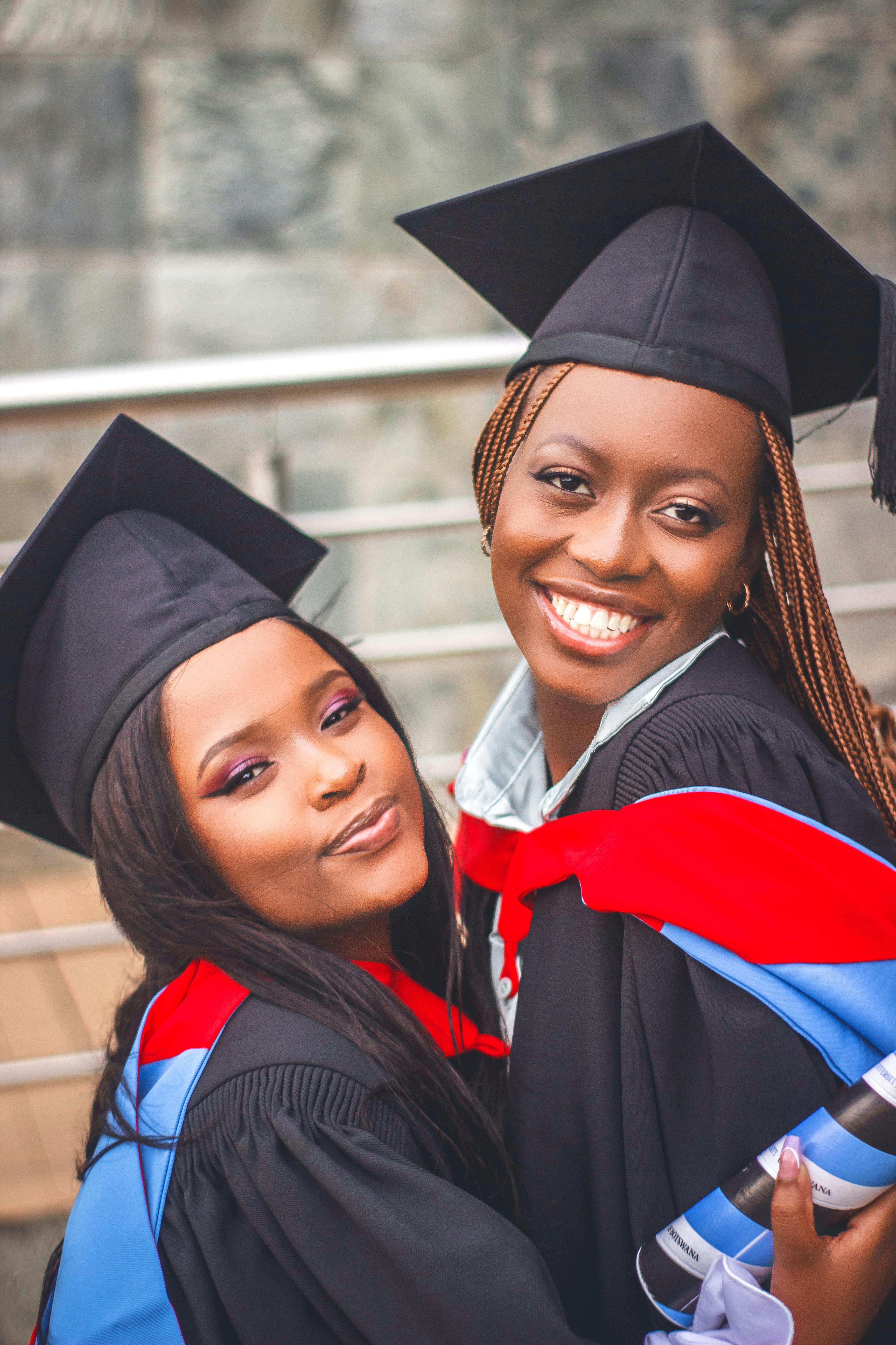 Portrait of Women During Graduation Day · Free Stock Photo