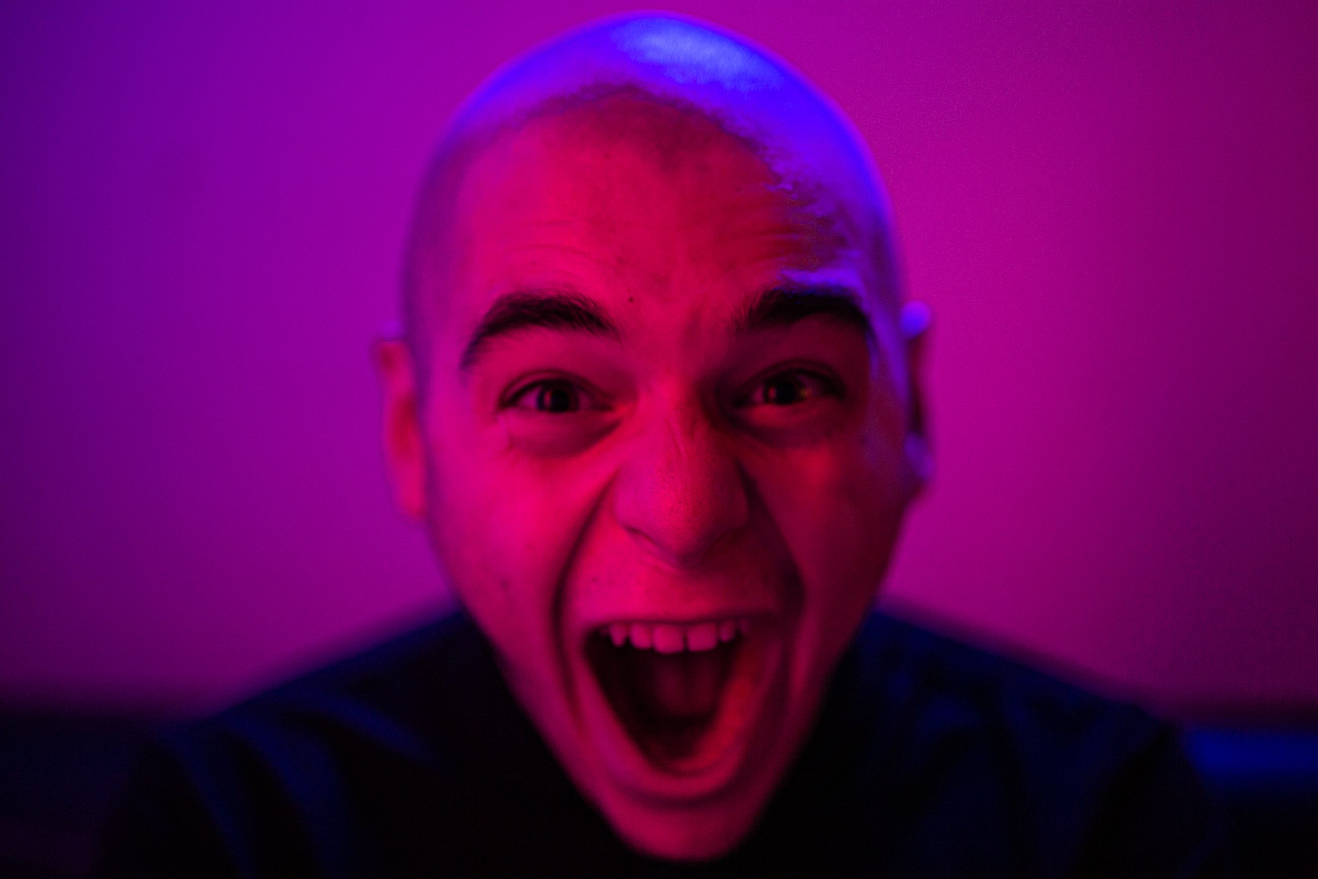 Bald Man Screaming Photos, Download The BEST Free Bald Man Screaming ...