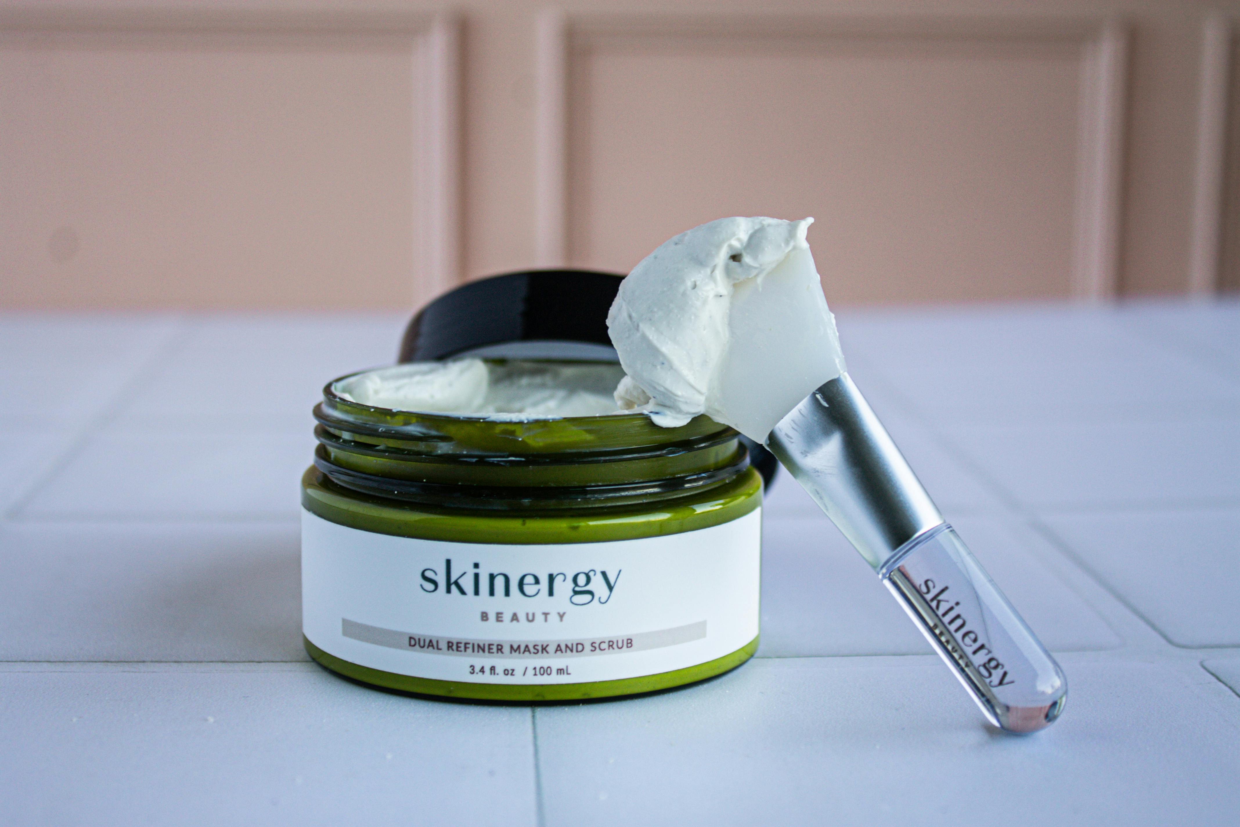 Dual Refiner Mask and Scrub Skinergy Product · Free Stock Photo