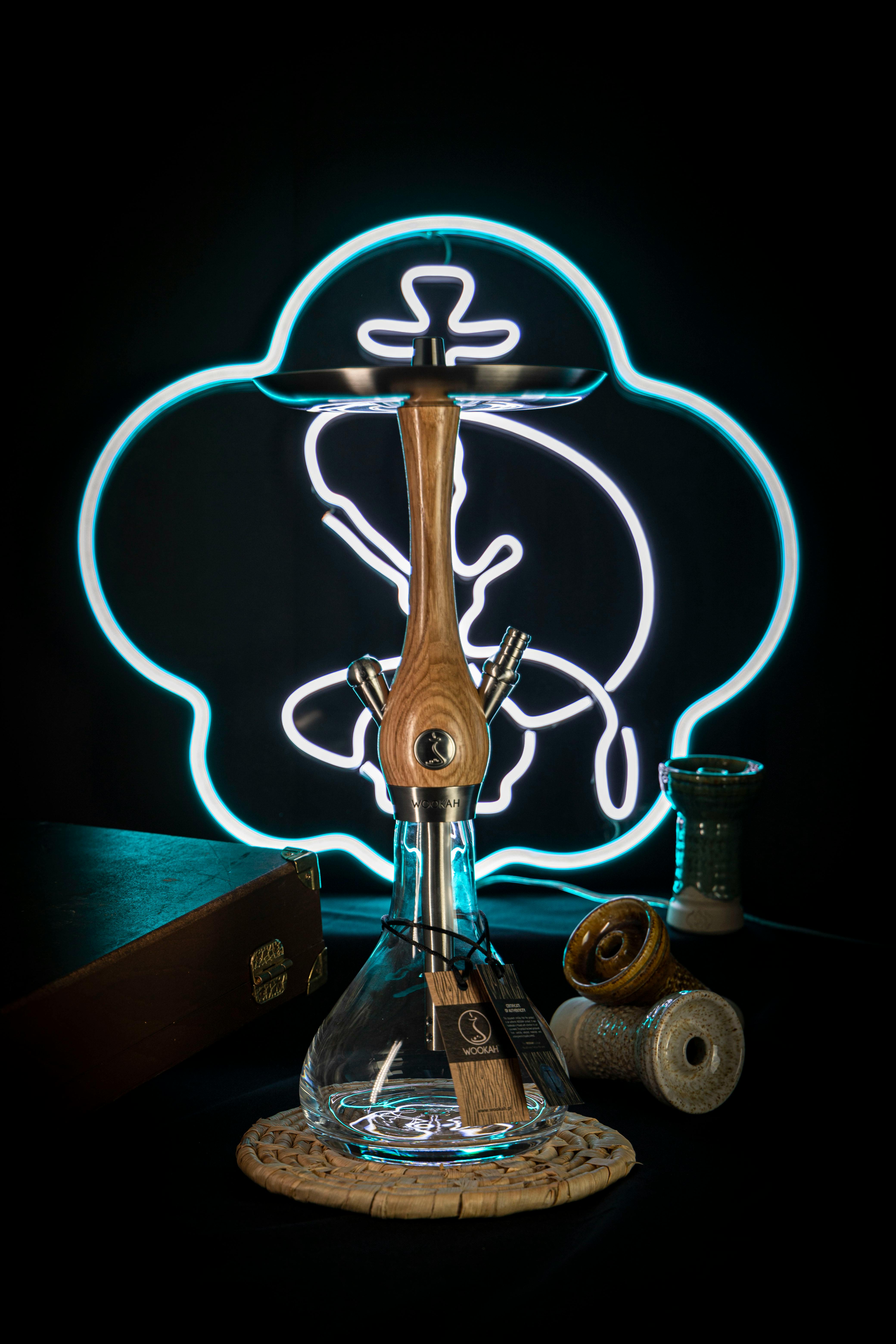 Selective Focus of Green Hookah · Free Stock Photo