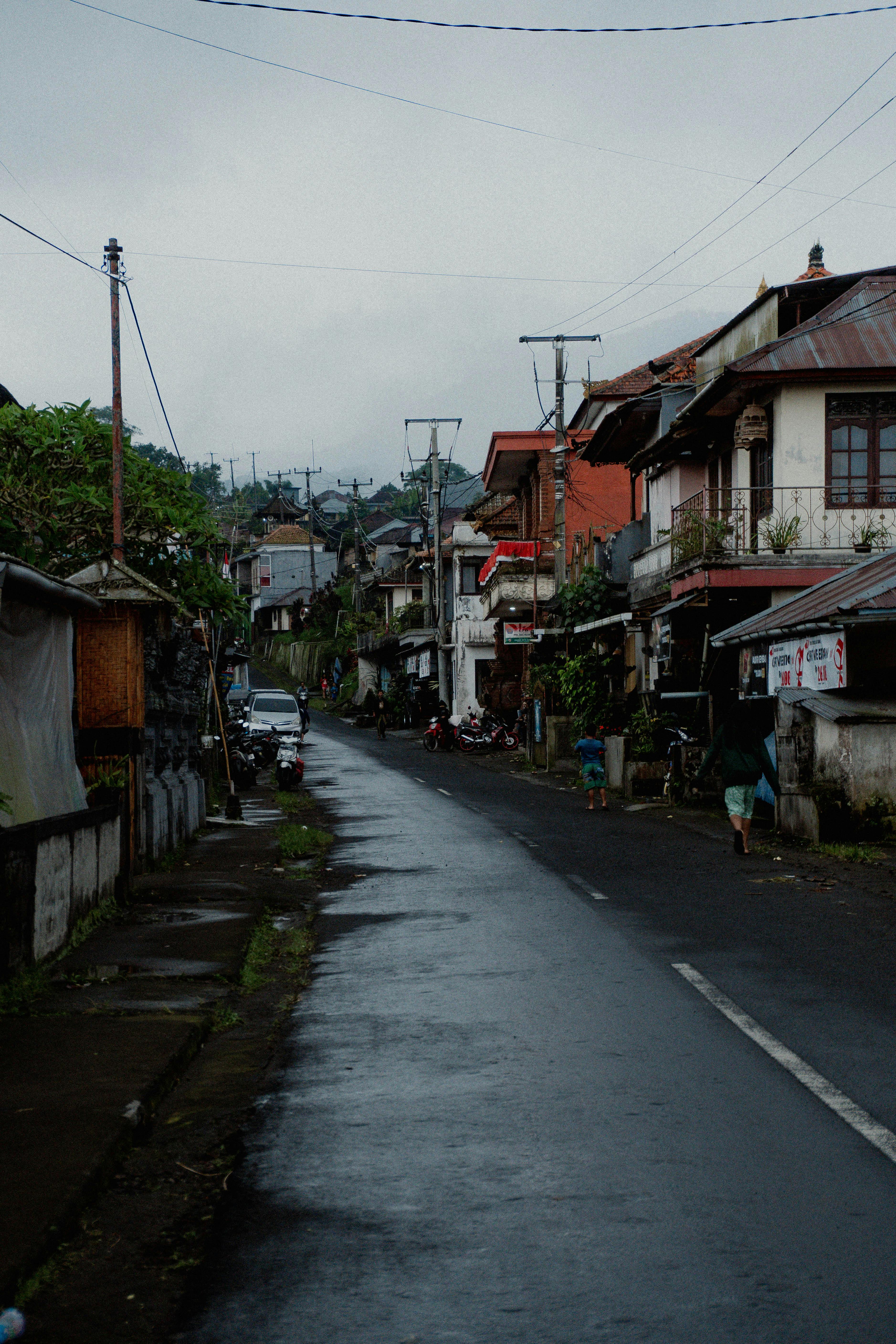 Houses Near Road · Free Stock Photo