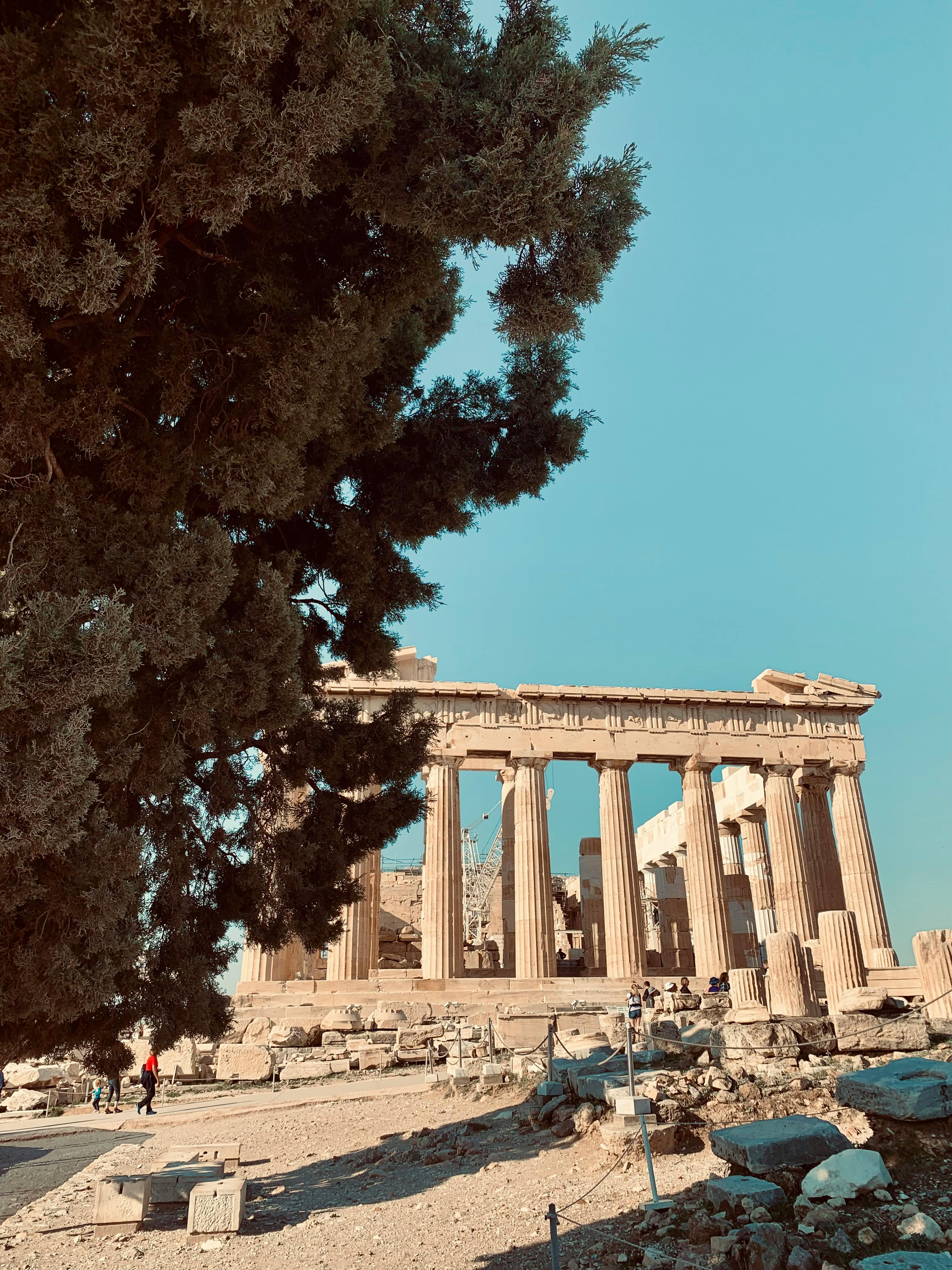 Landscape Photography of the Parthenon · Free Stock Photo