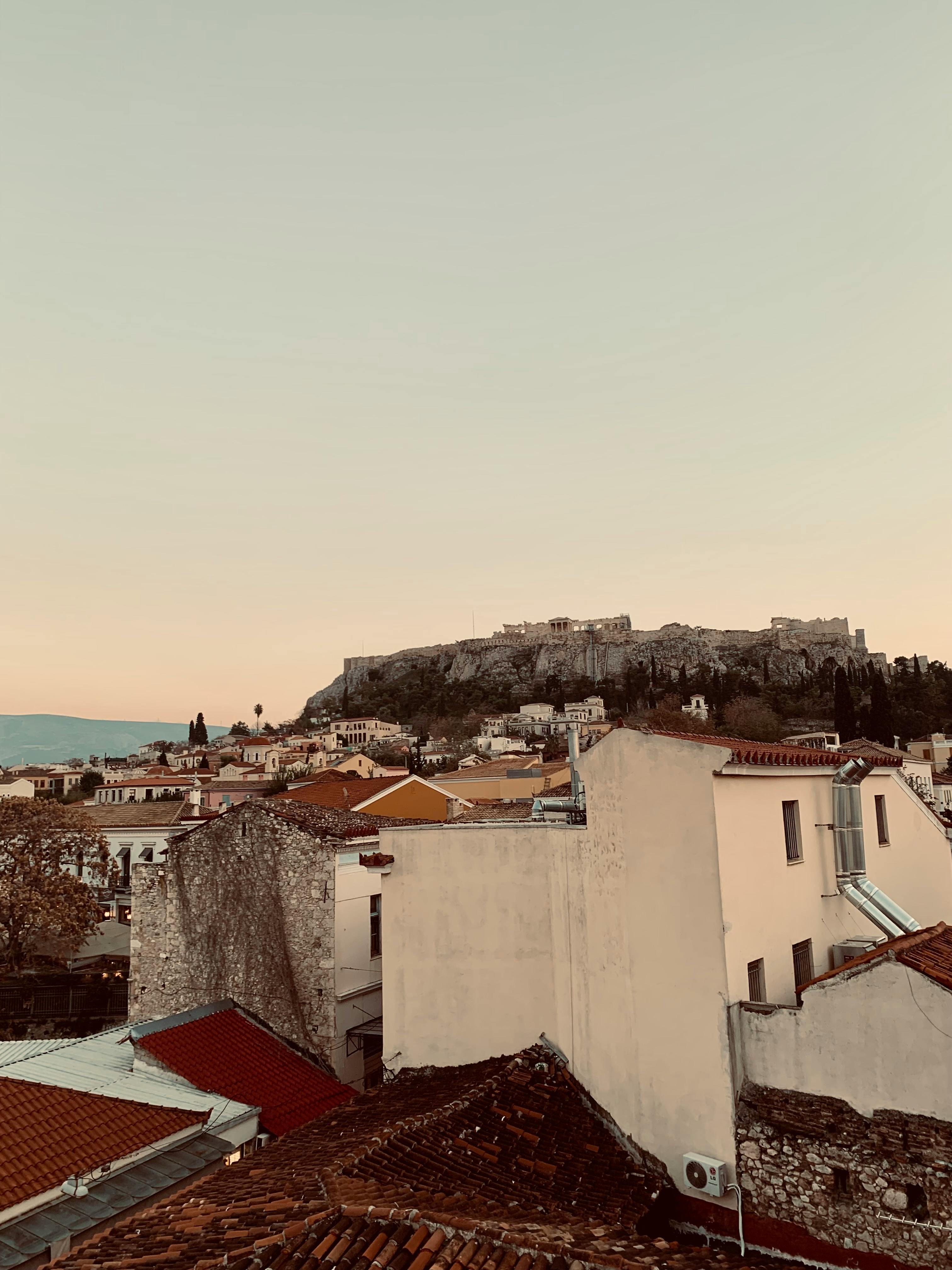Birds Eye View of Athens, Greece · Free Stock Photo