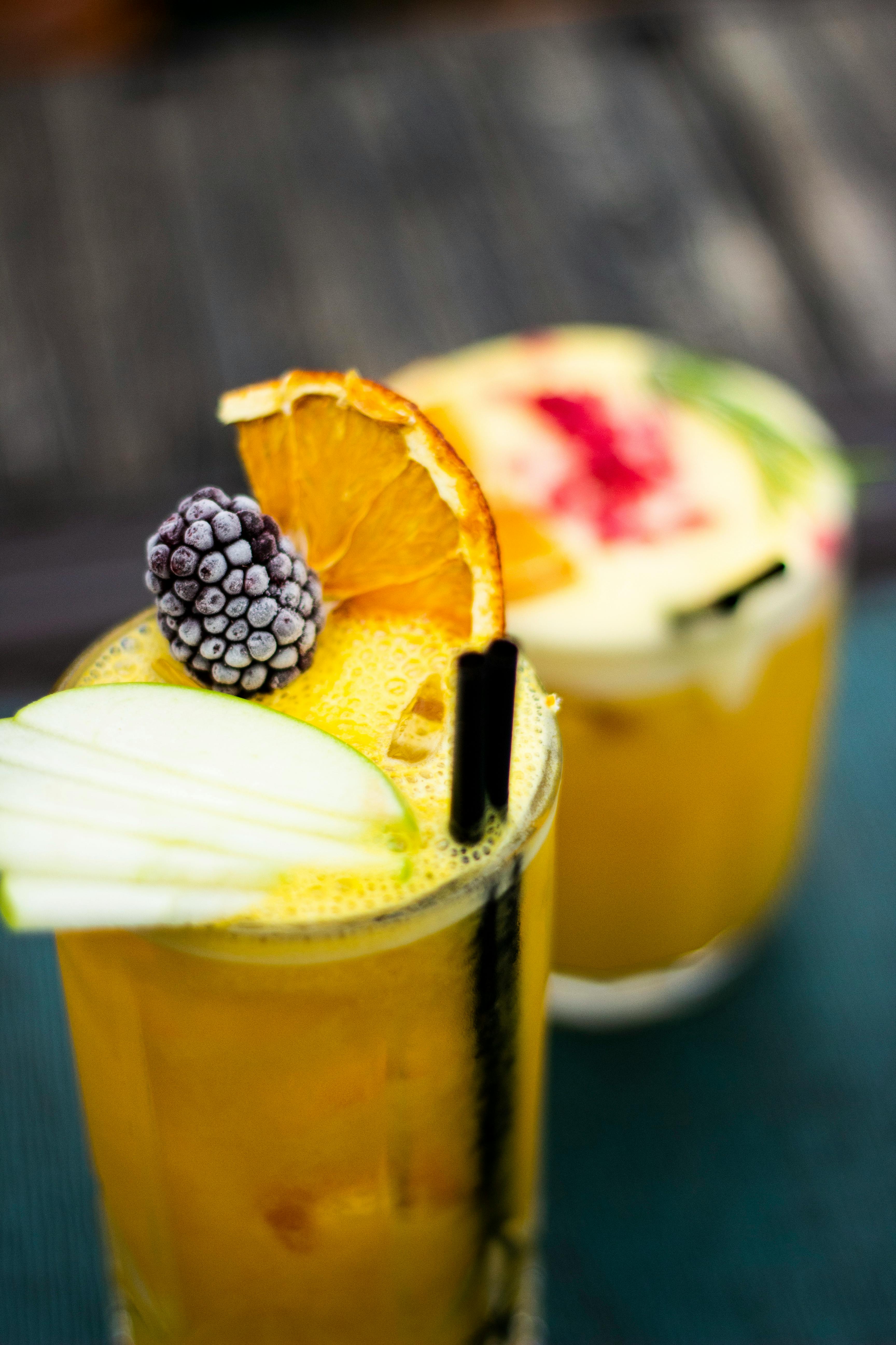 Cold Drink with Fruits · Free Stock Photo