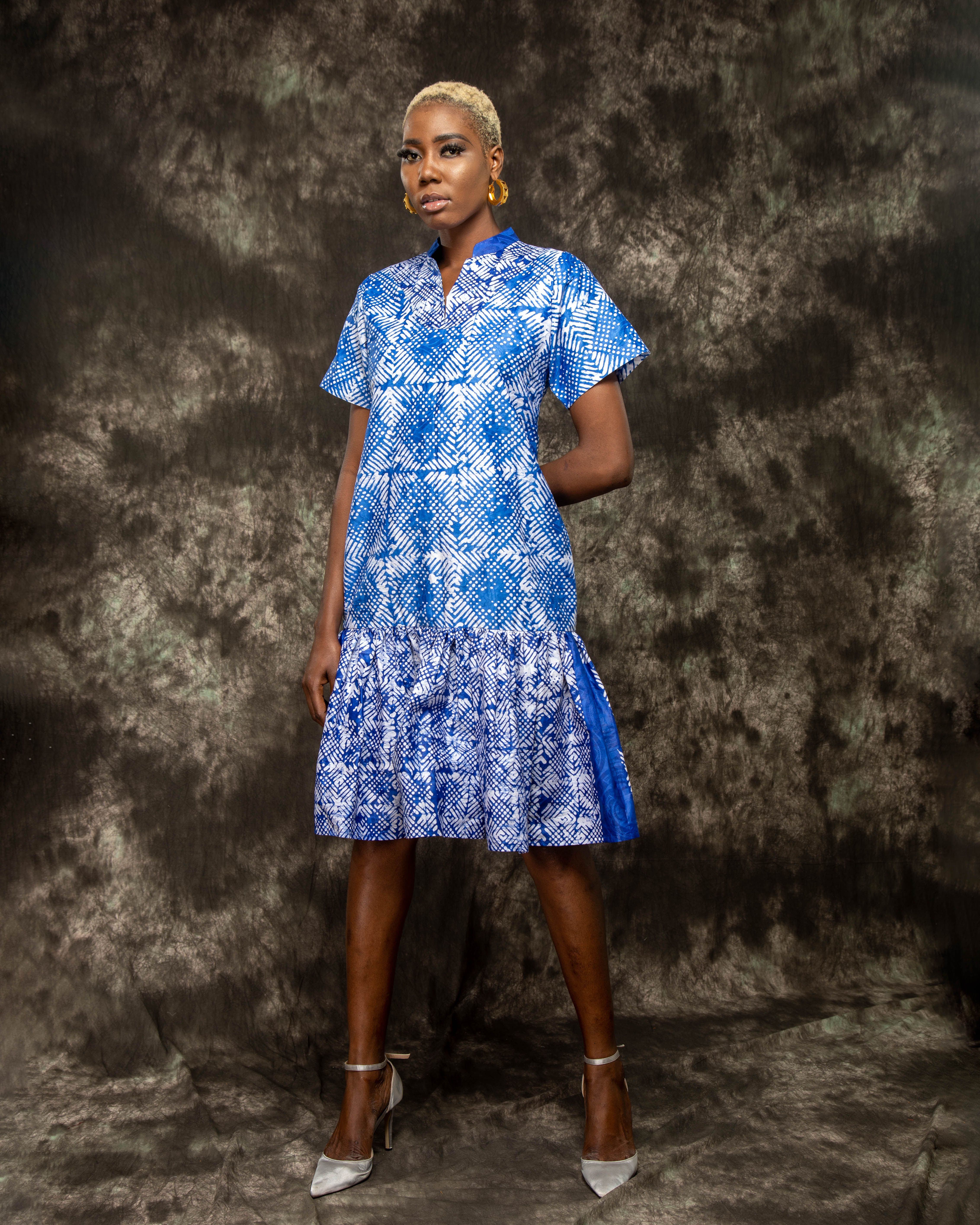 Woman Wearing Blue Dress · Free Stock Photo