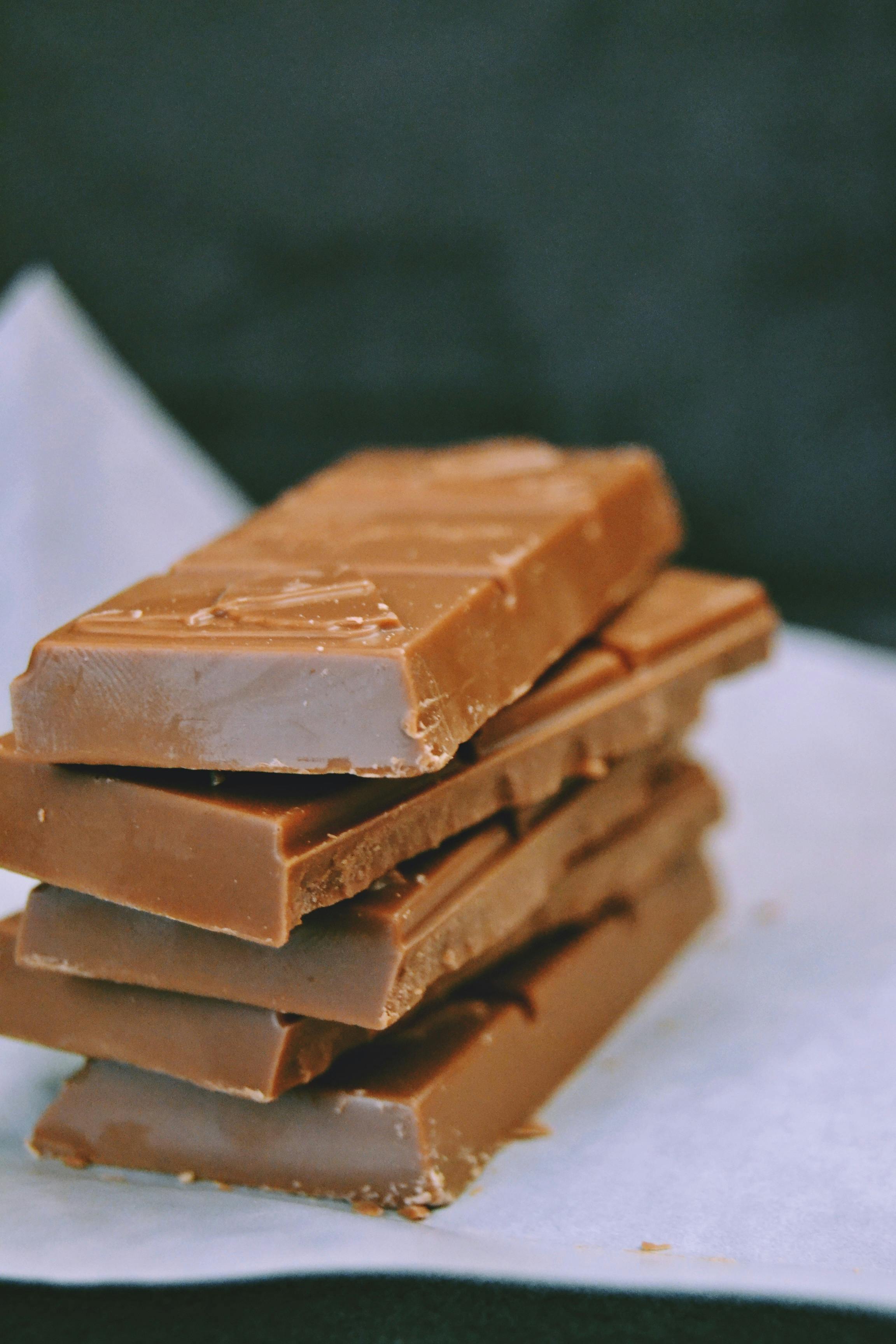 Macro Photography of Pile of 3 Cookie · Free Stock Photo
