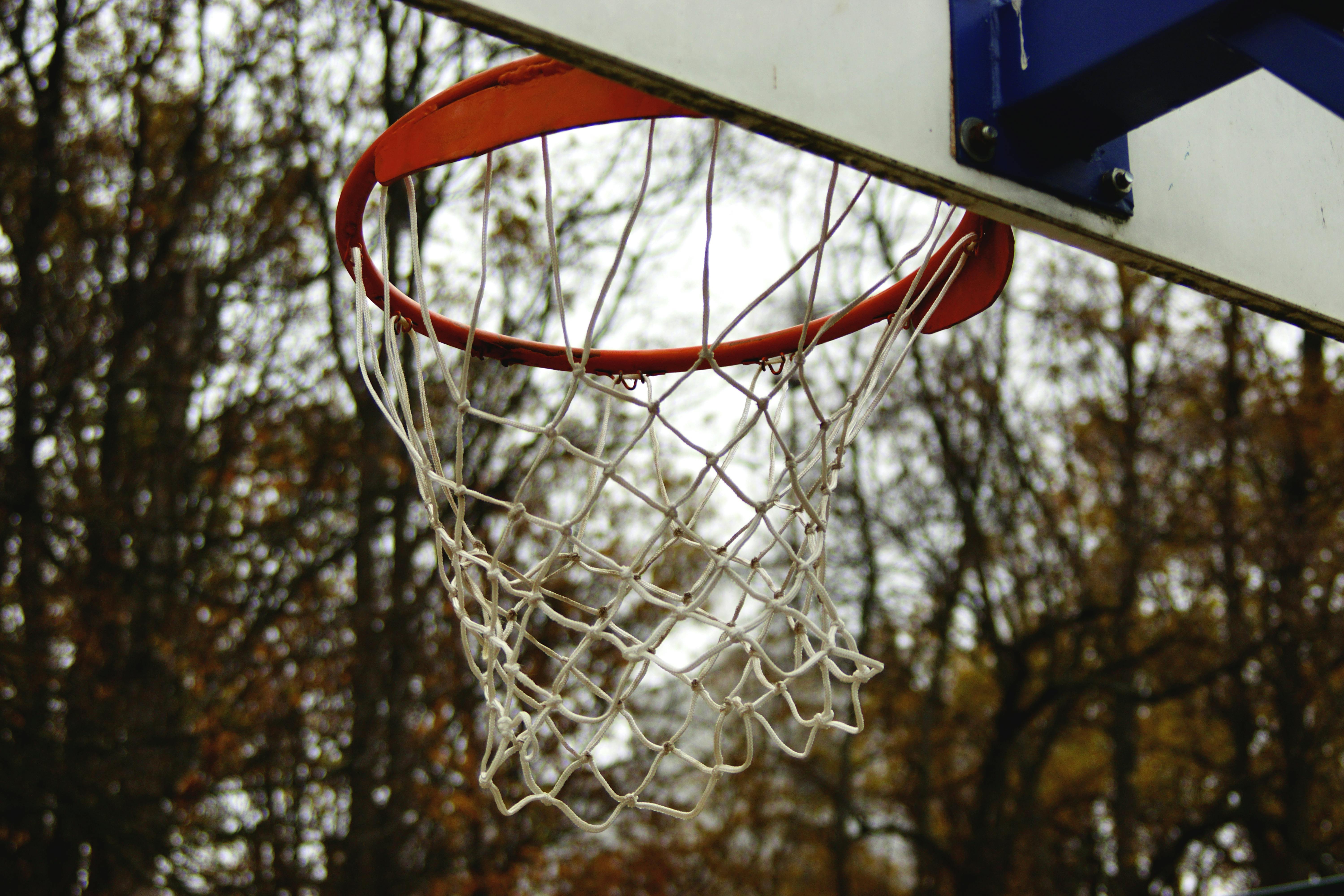 Close-Up Shot of a Basketball Hoop · Free Stock Photo