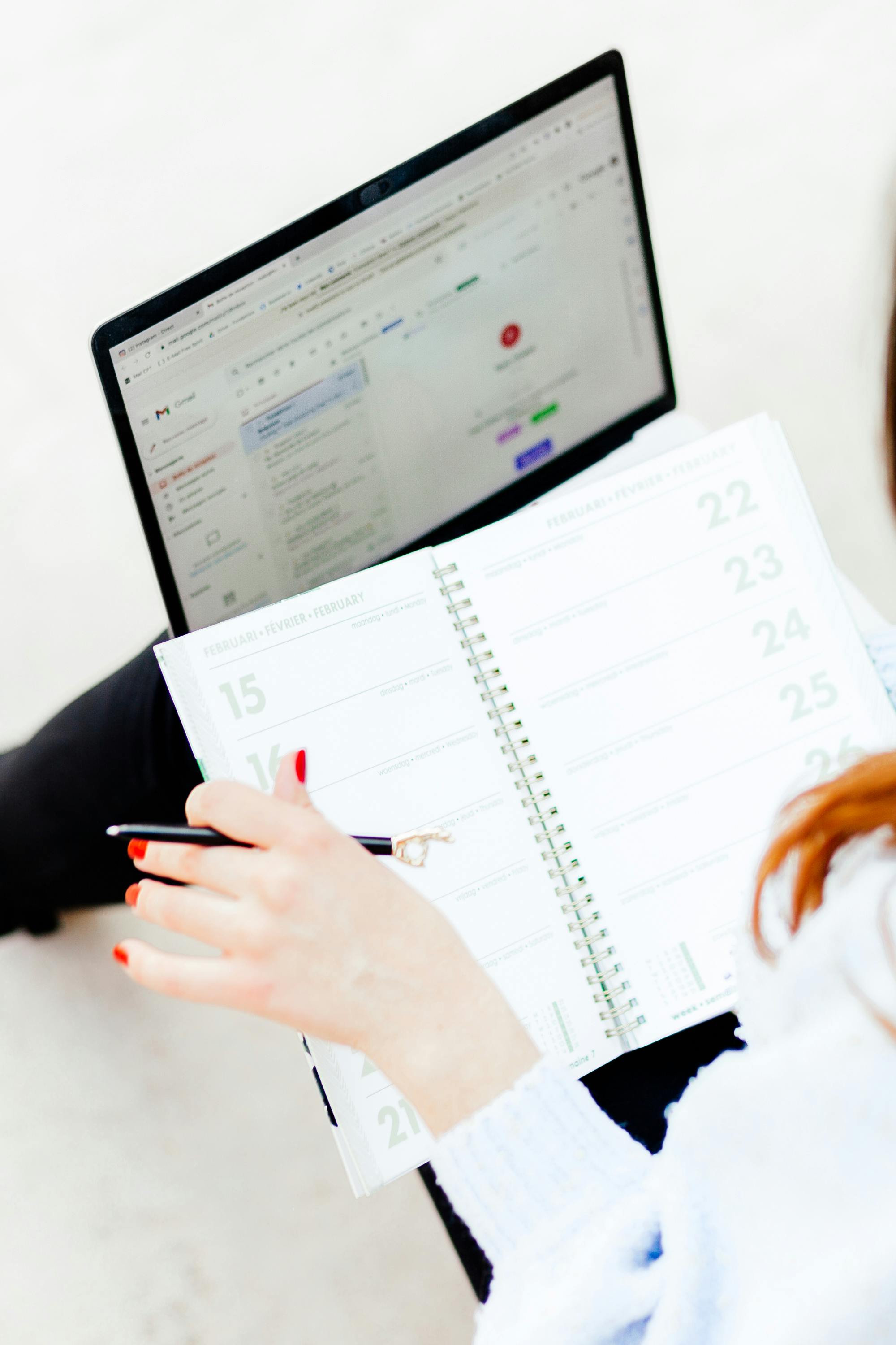 Girl at Office Work · Free Stock Photo