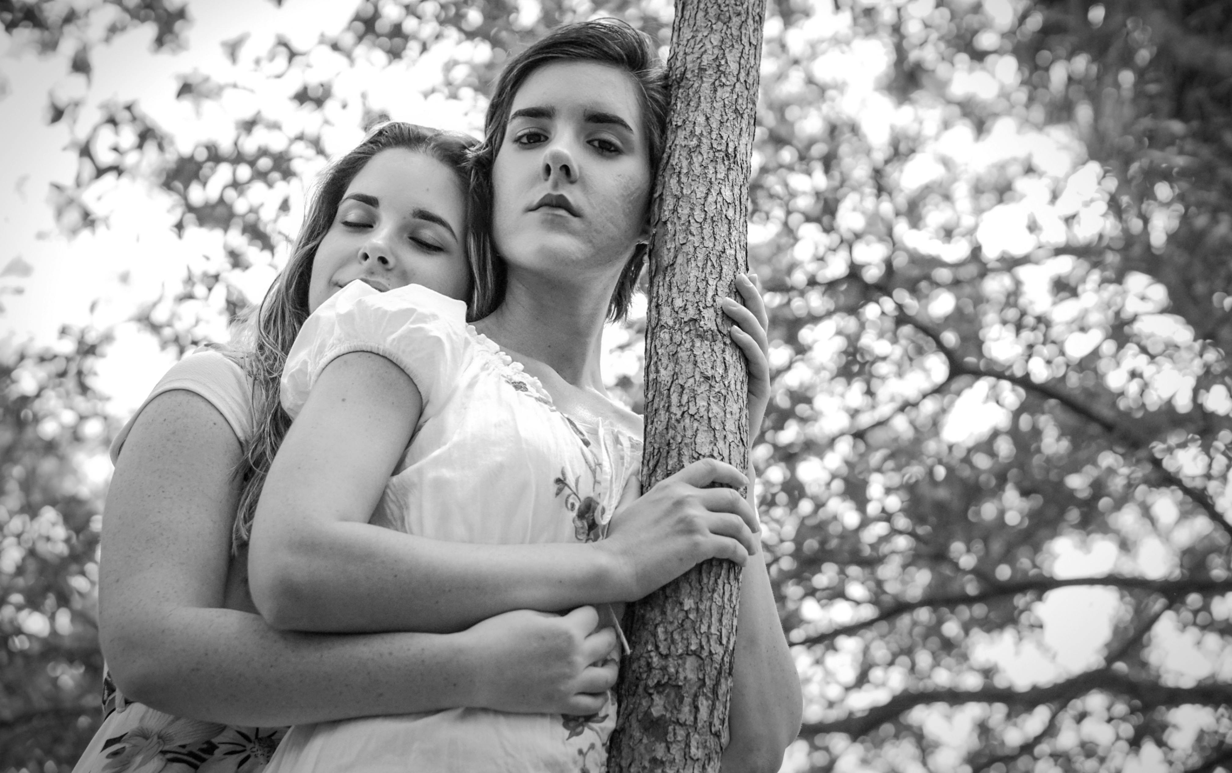 Portrait of Two Women Together · Free Stock Photo