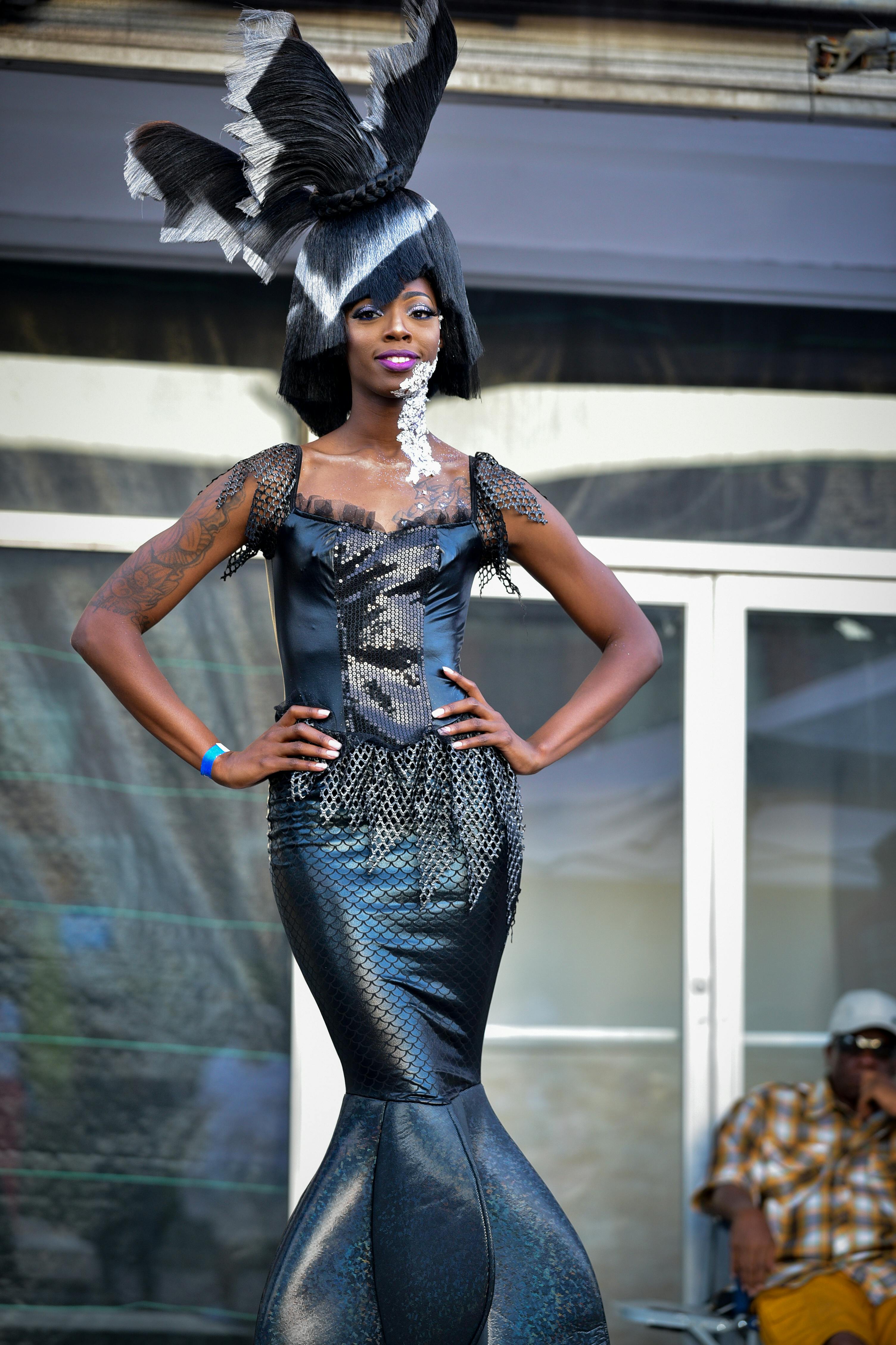 Portrait of Beautiful Woman in Dress on Studio Background · Free Stock ...