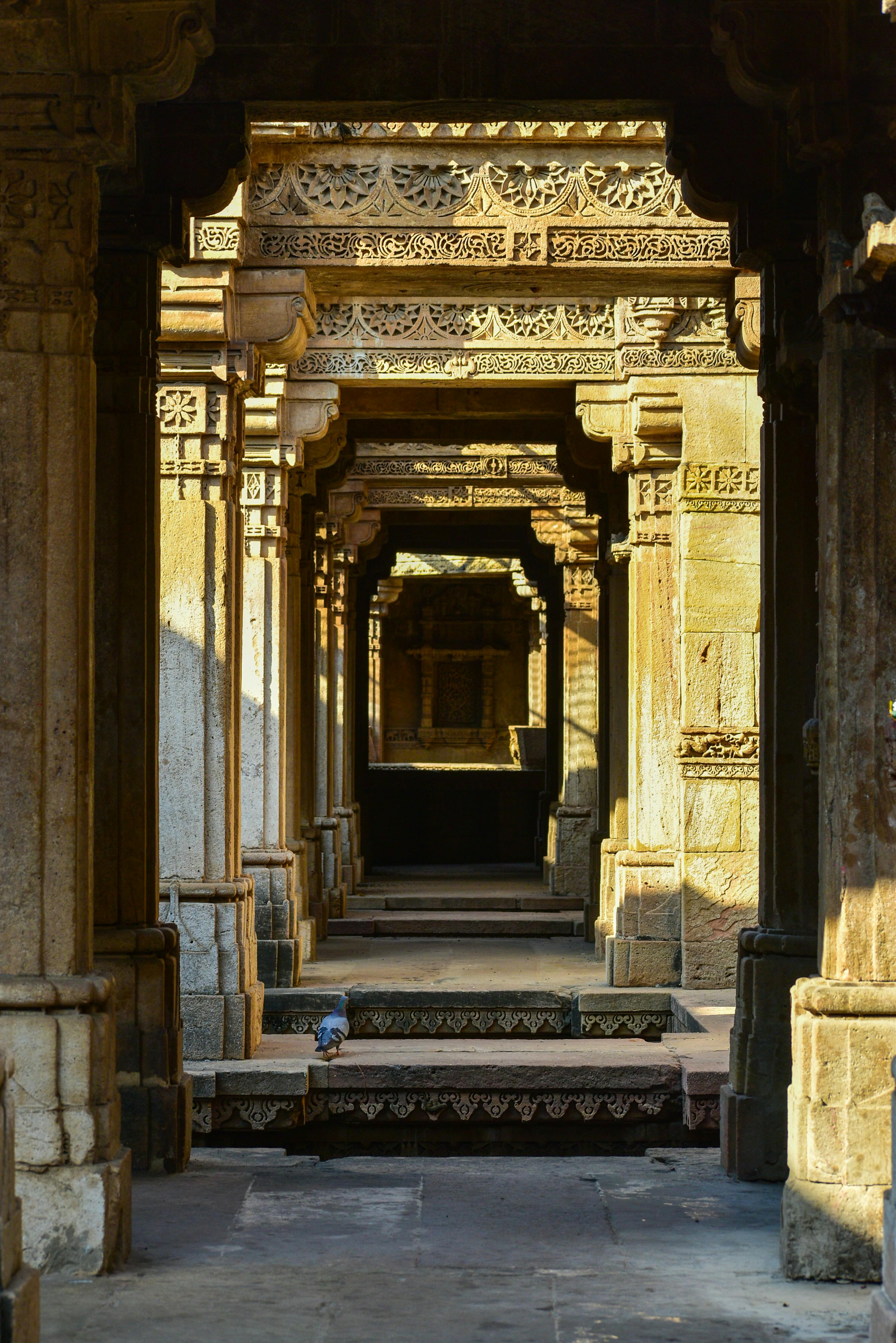 Historical Temple, Adalaj Stepwell, Adalaj, India · Free Stock Photo
