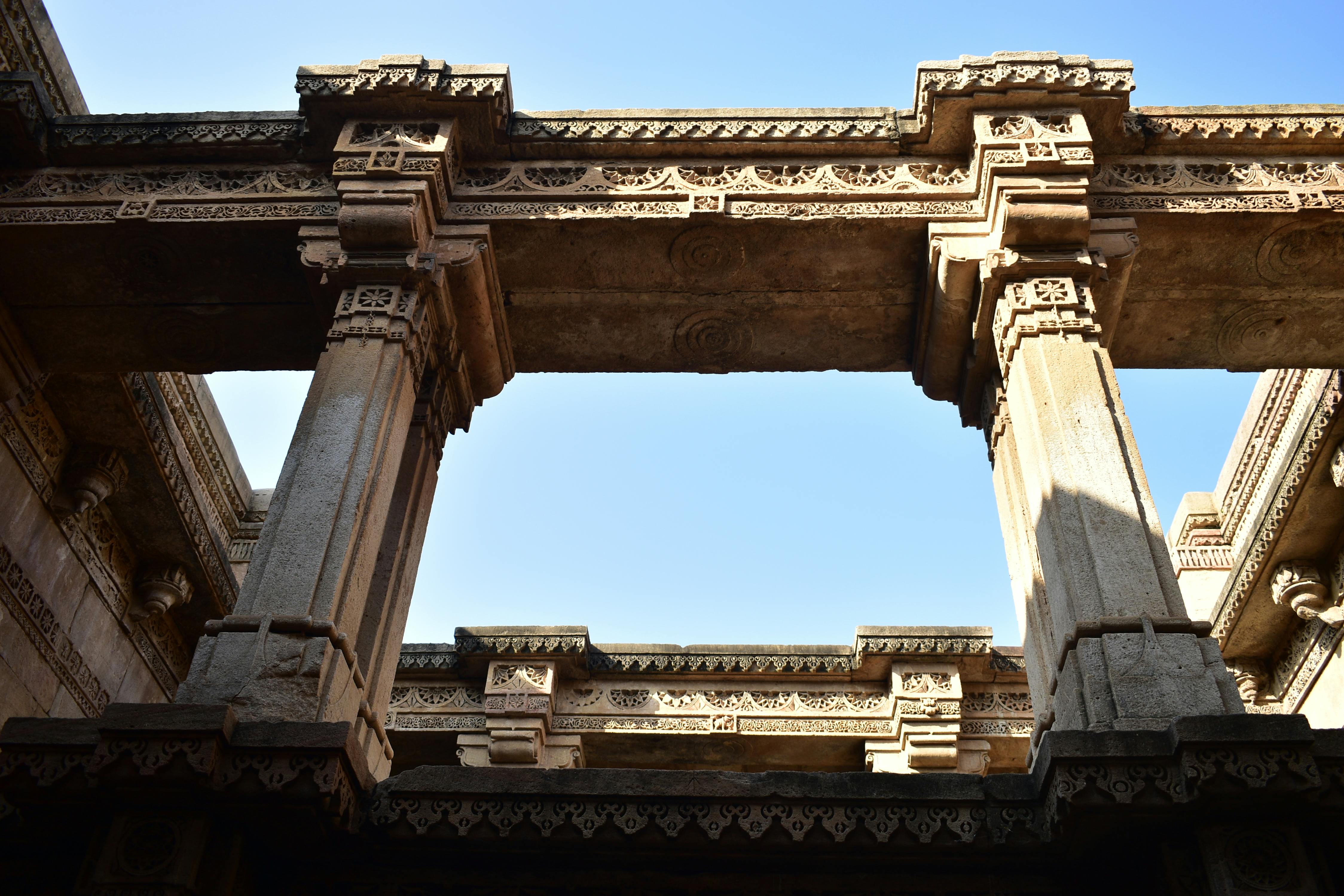 Historical Temple, Adalaj Stepwell, Adalaj, India · Free Stock Photo