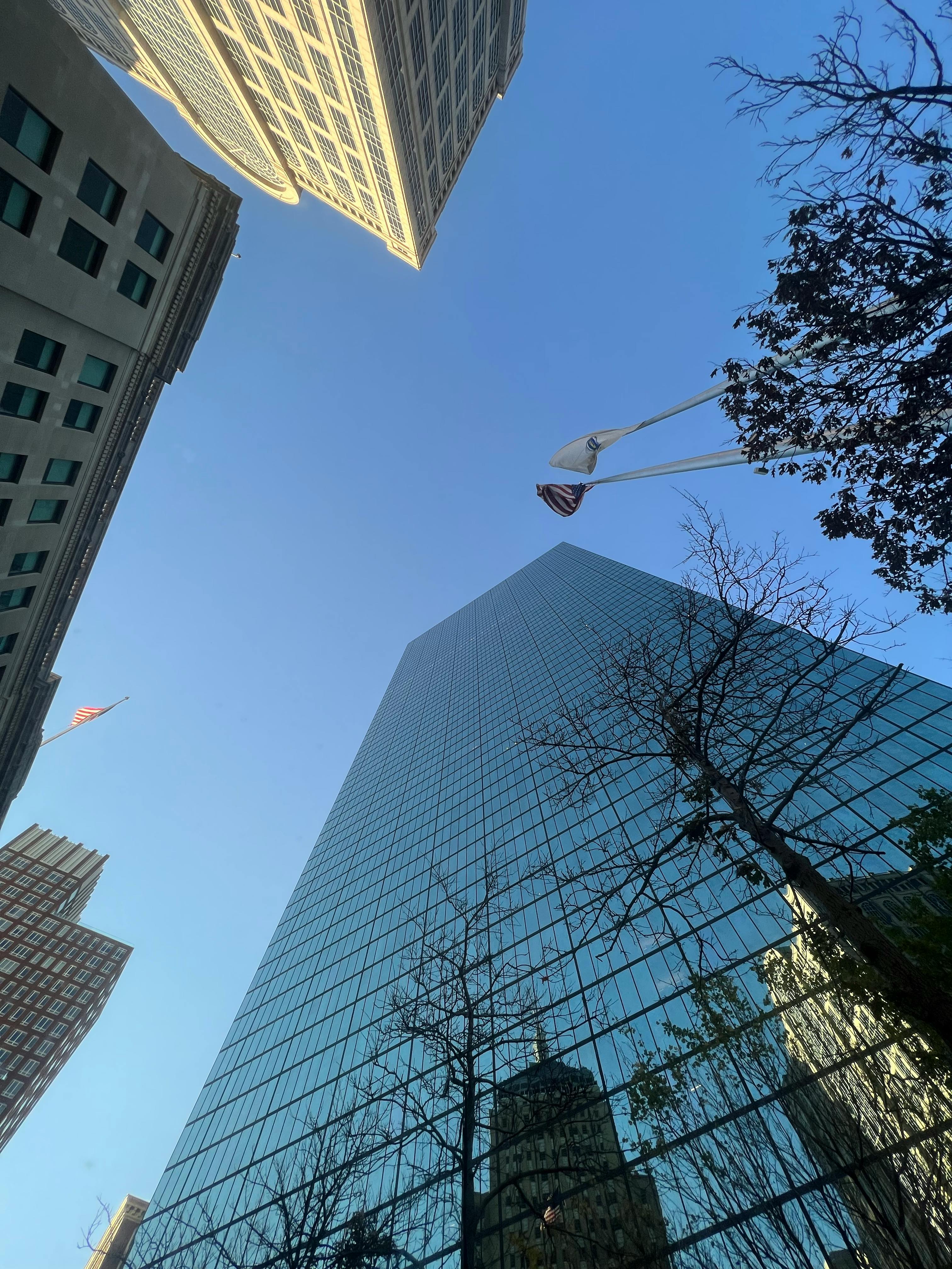 Low-Angle Shot of High-Rise Buildings · Free Stock Photo