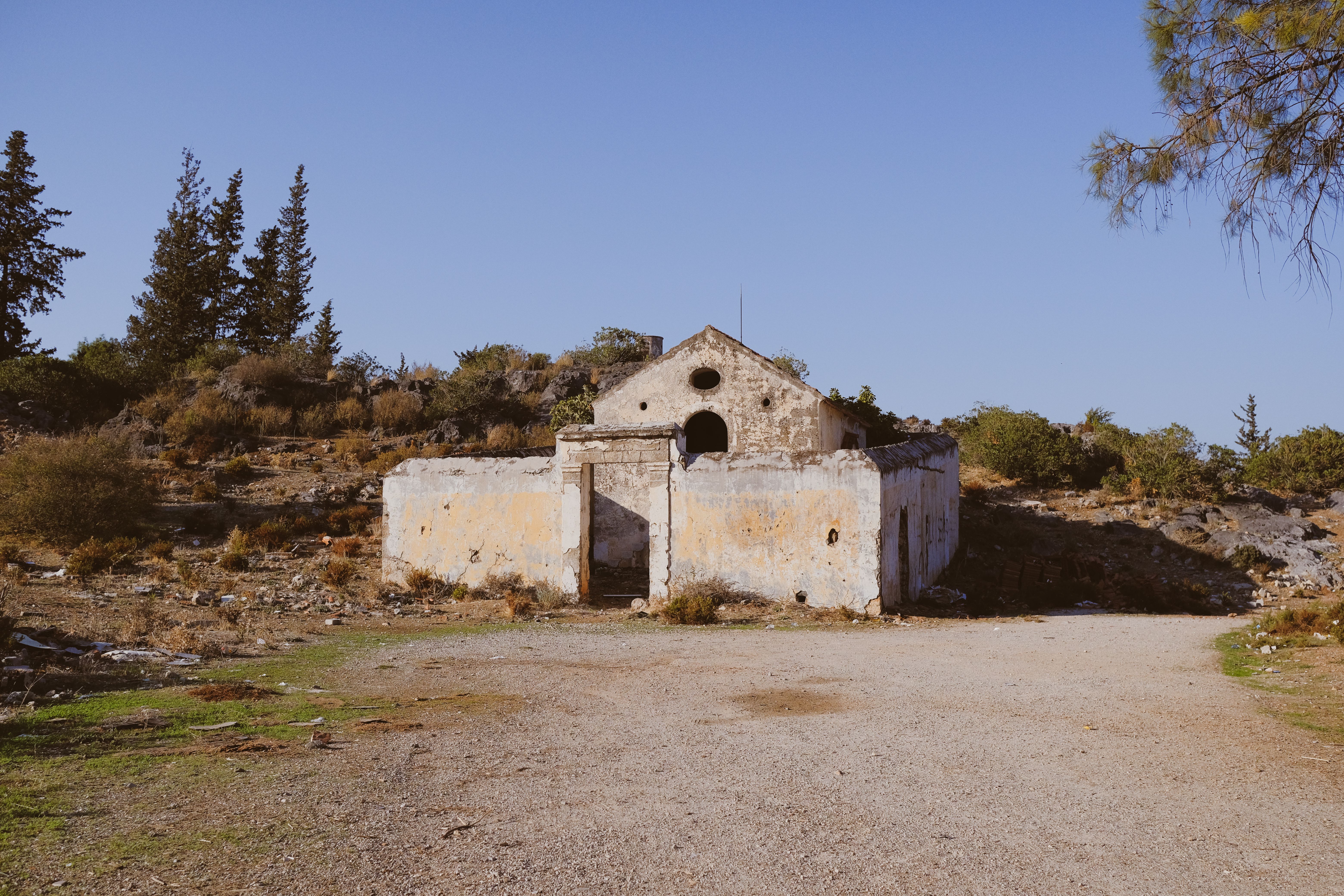 Destroyed Old Church · Free Stock Photo