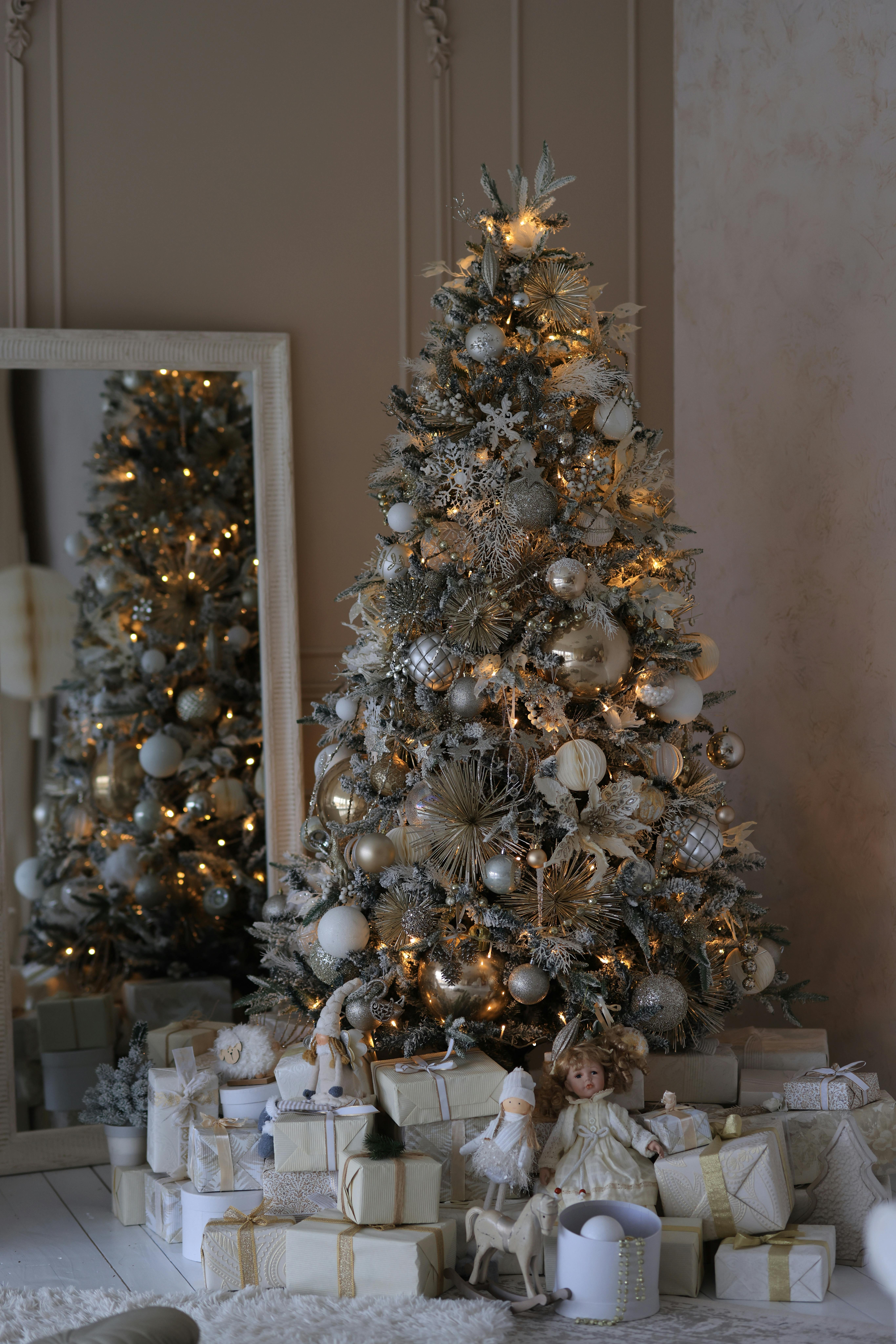 Christmas Tree and Boxes under · Free Stock Photo