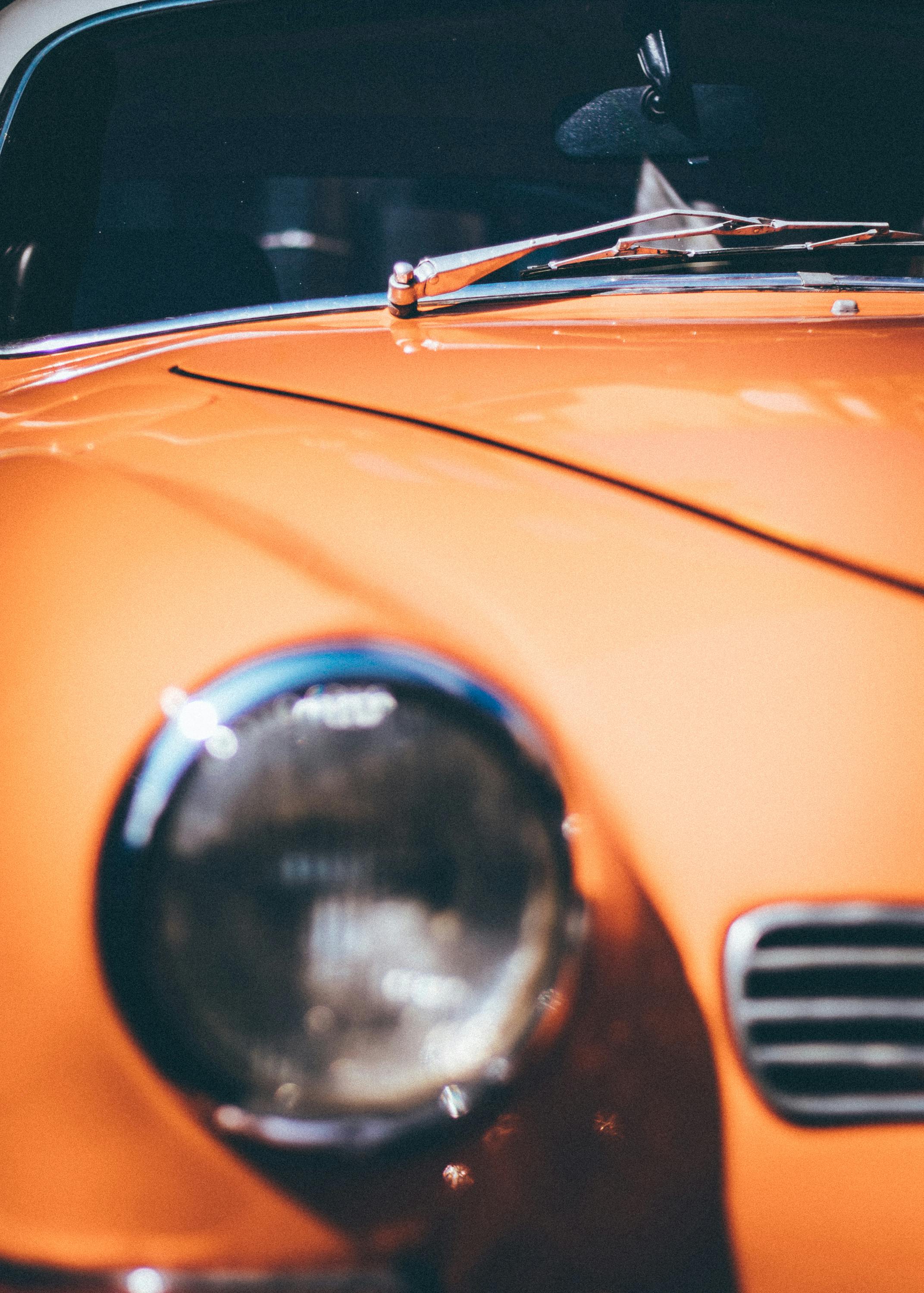 Orange Car · Free Stock Photo