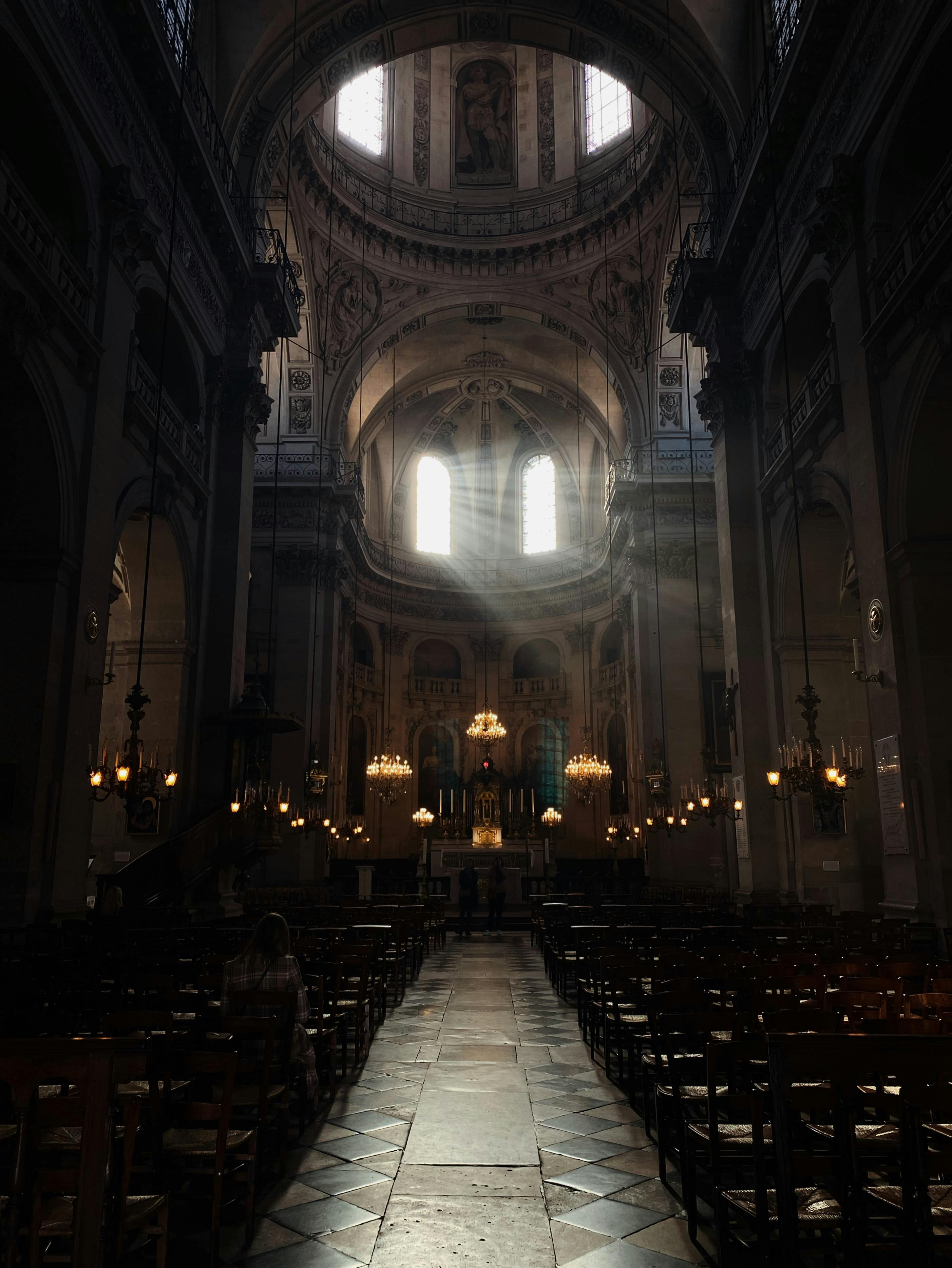 Interior of Cathedral · Free Stock Photo