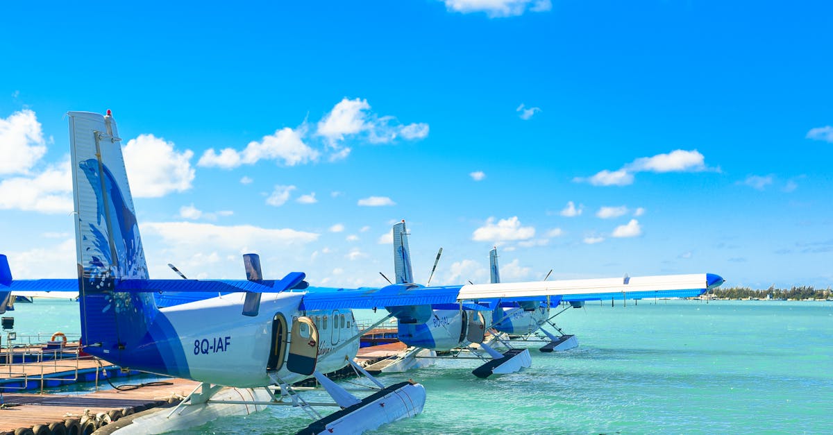 Tre Aerei Anfibi Blu E Bianchi · Foto gratuita Tre Aerei Anfibi Blu E Bianchi · Foto gratuita