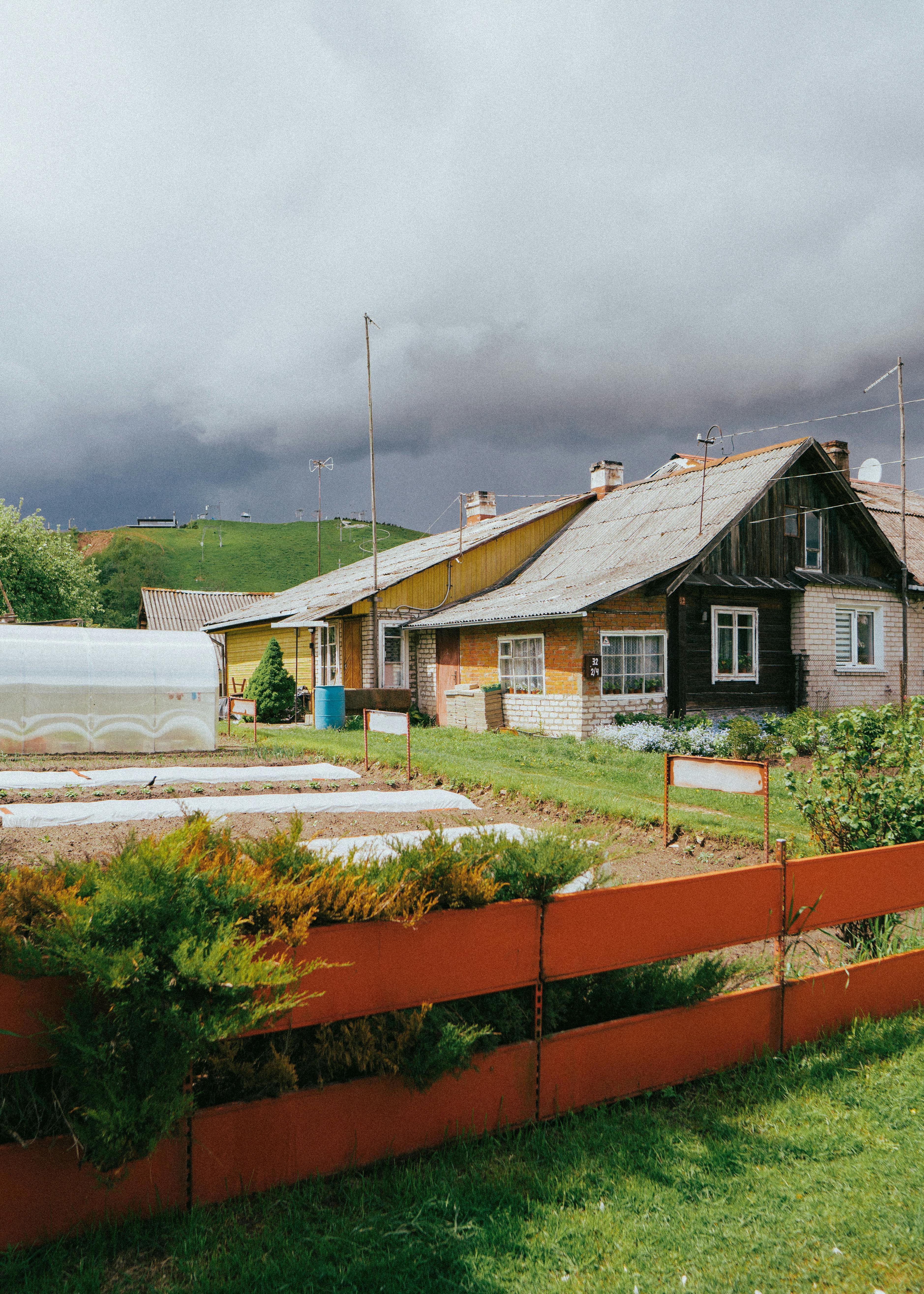 Farmhouse in Village in Lithuania · Free Stock Photo