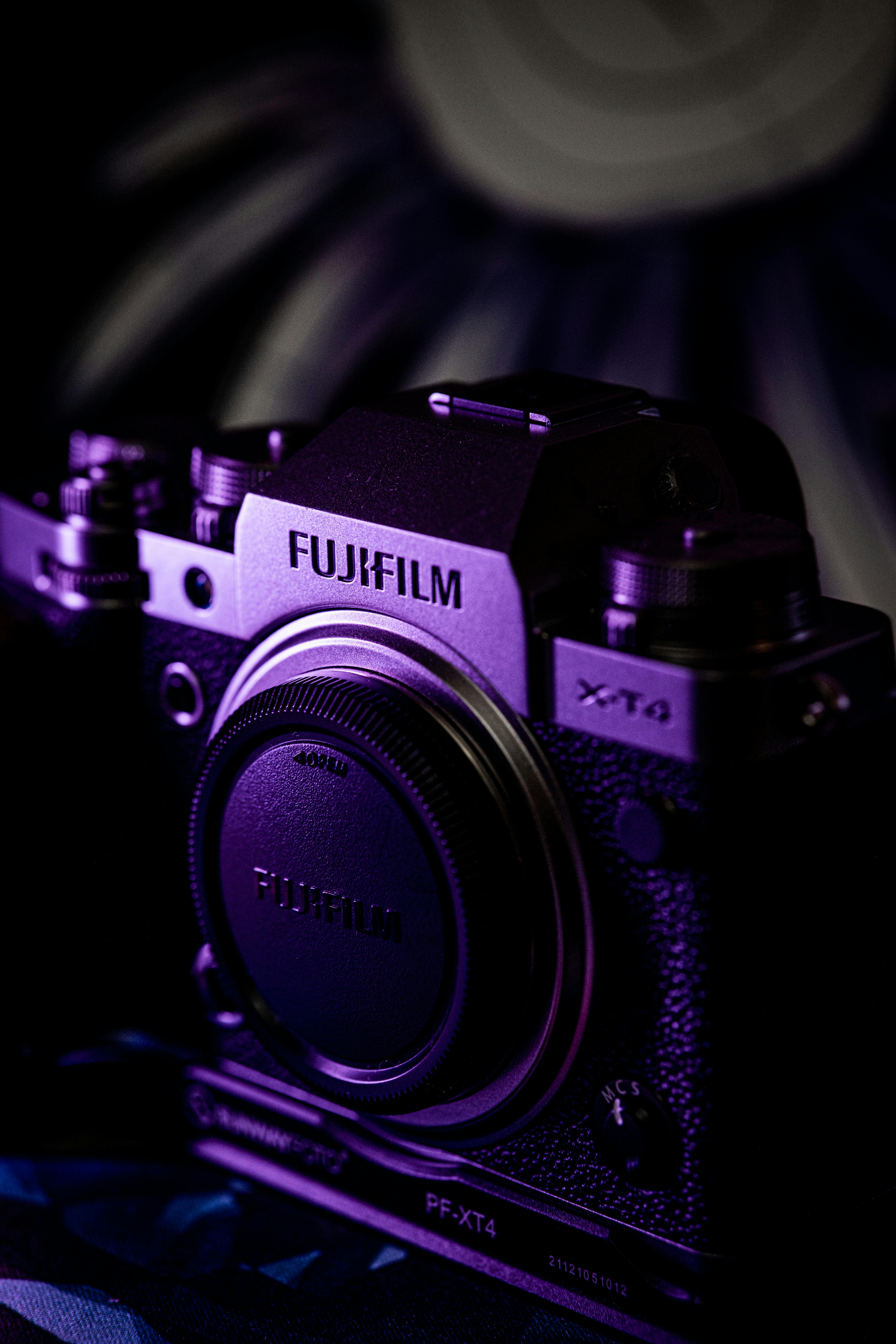 Vintage Fujifilm Camera Close-Up Photo · Free Stock Photo