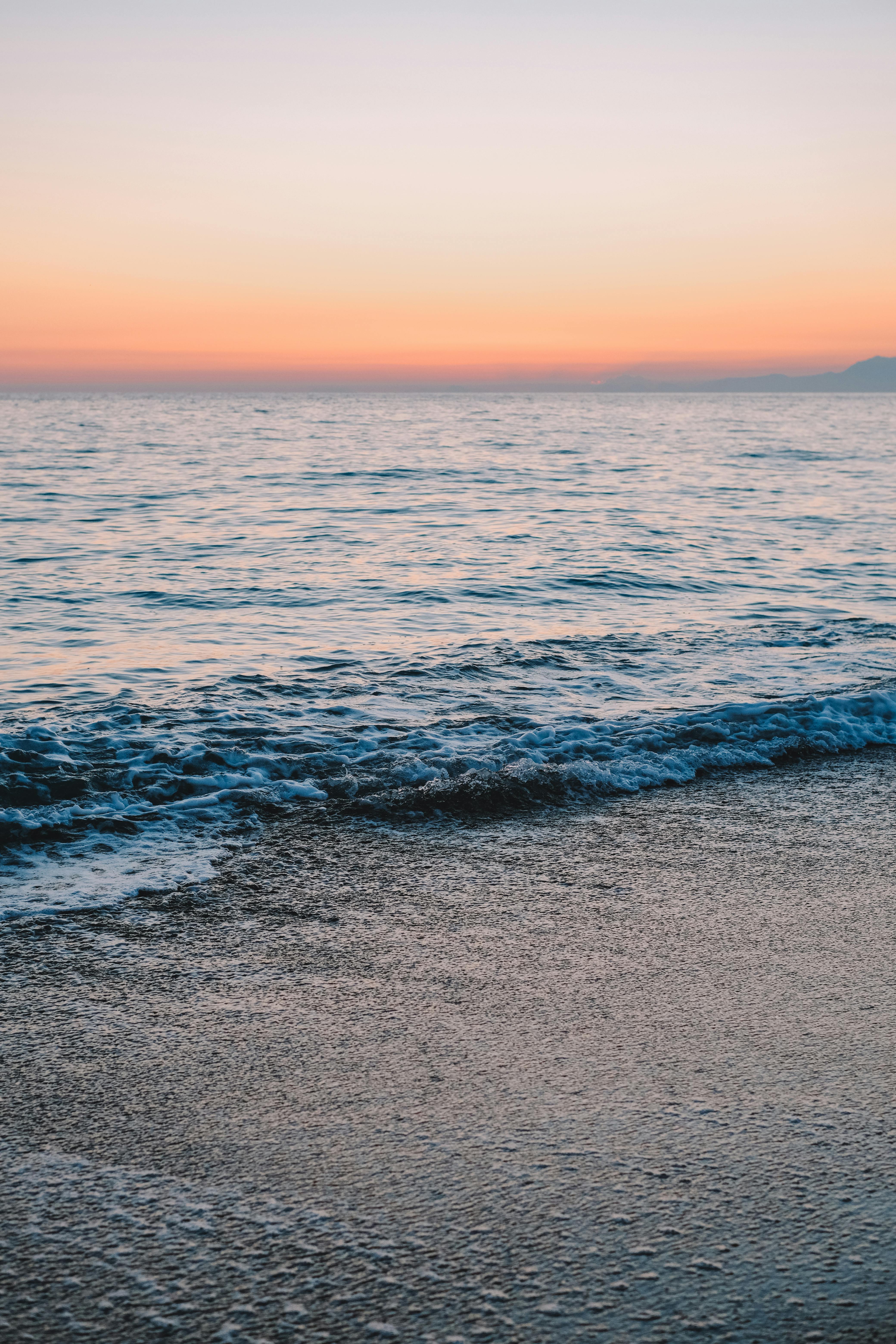 Photo of the Beach at Dusk · Free Stock Photo