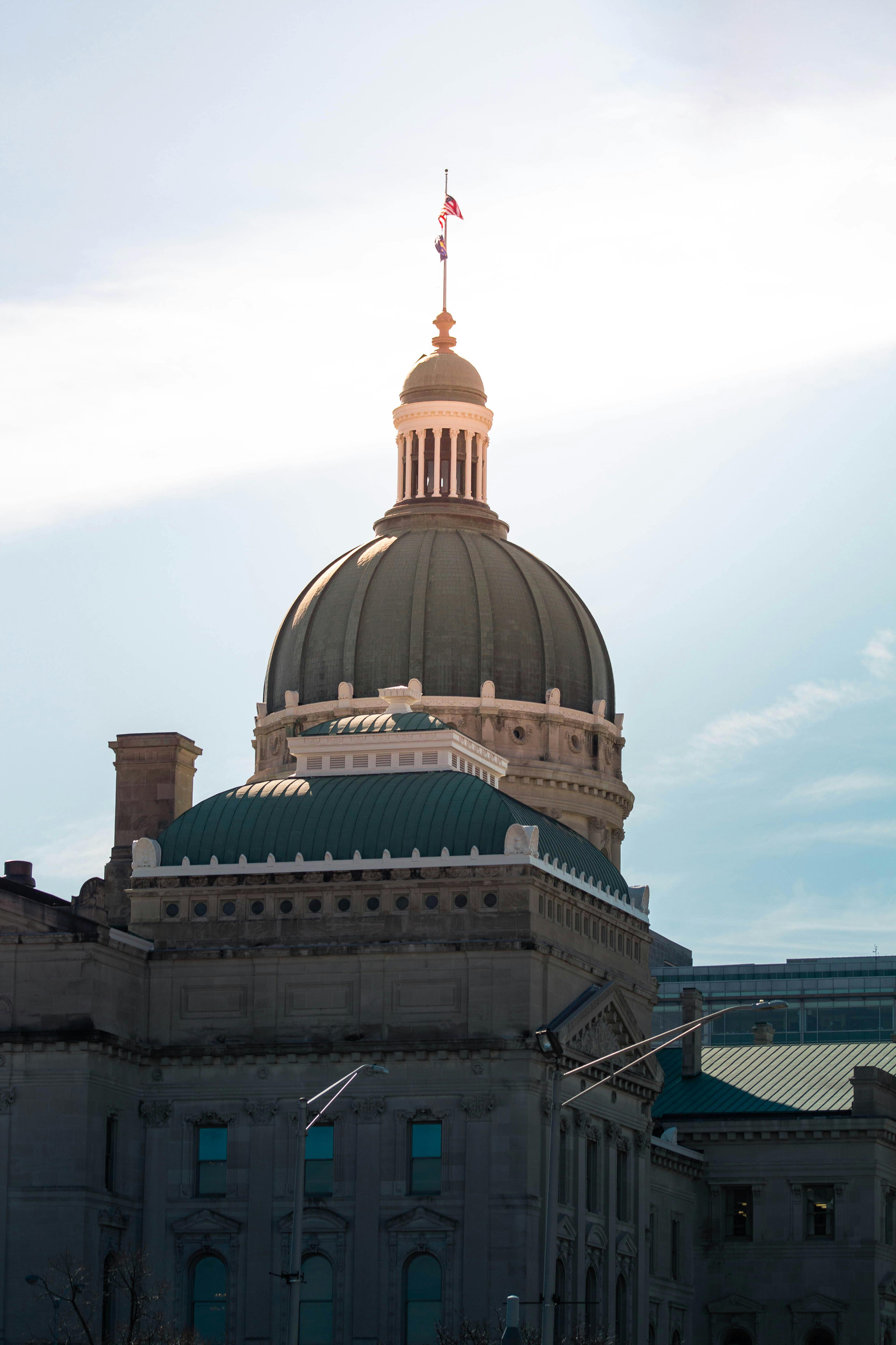 Indianapolis Indiana State House Modern Architectural Design ...