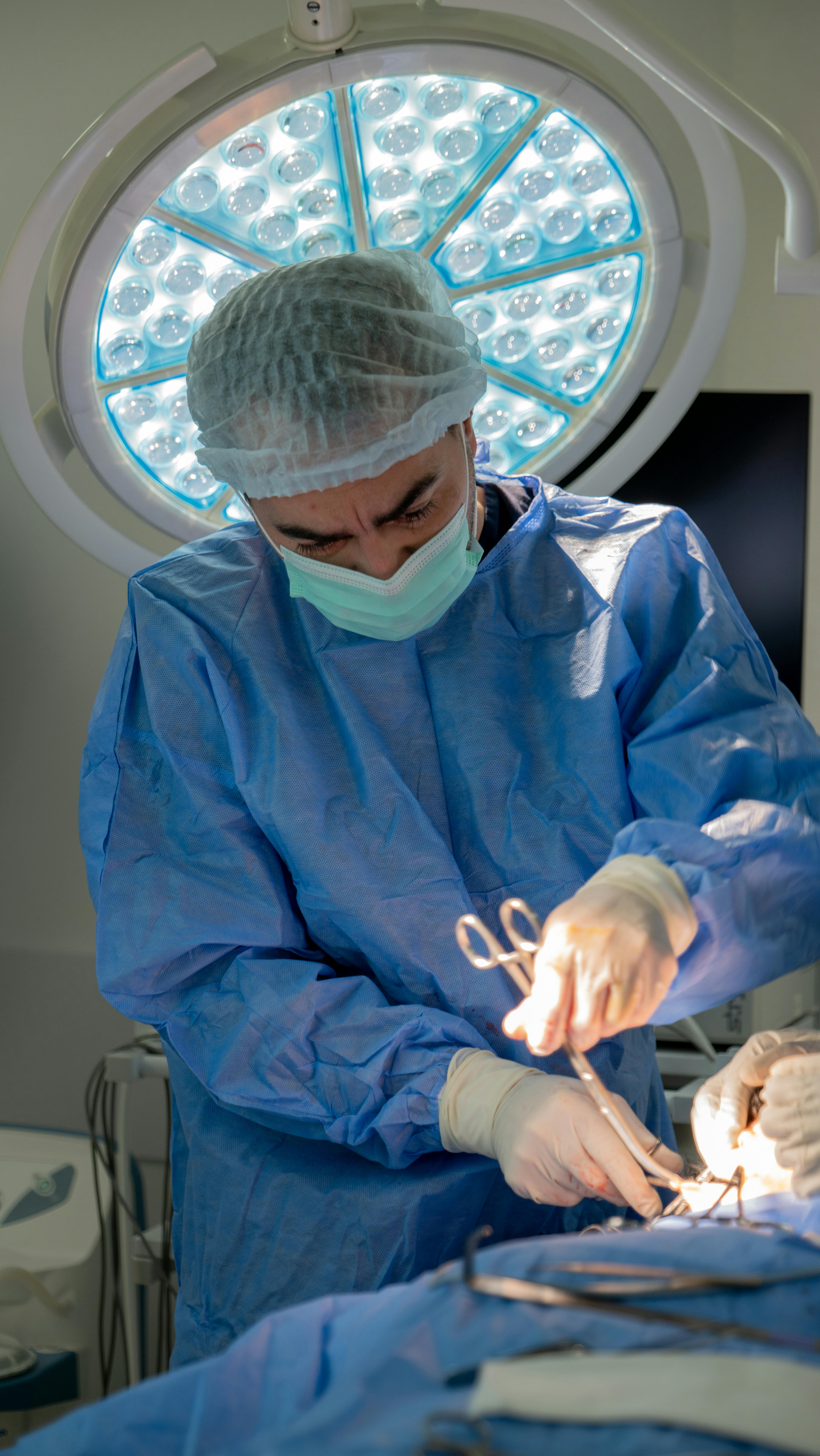 Surgeon in Operating Room · Free Stock Photo