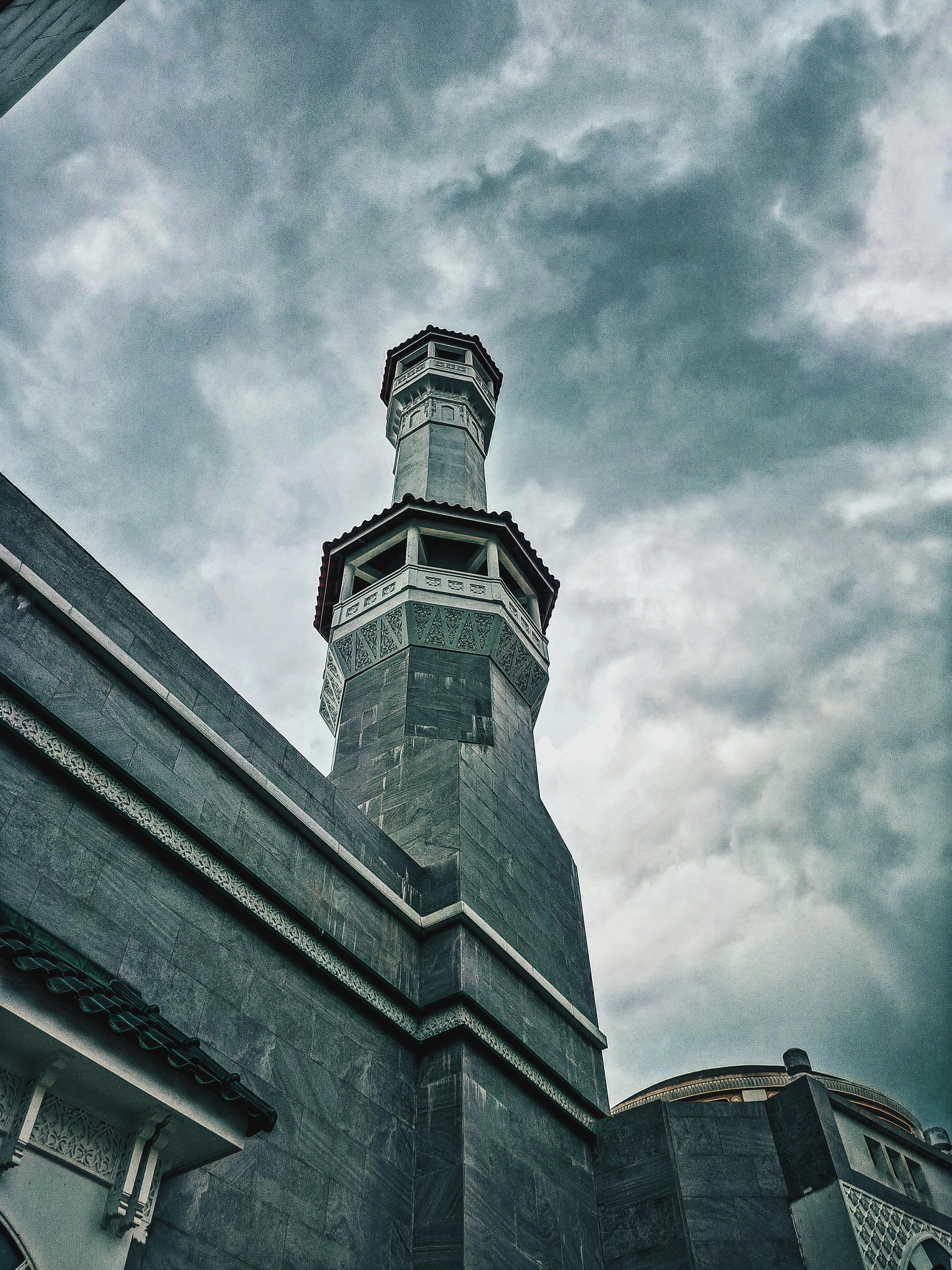 Low Angle View of a Tower against the Sky · Free Stock Photo